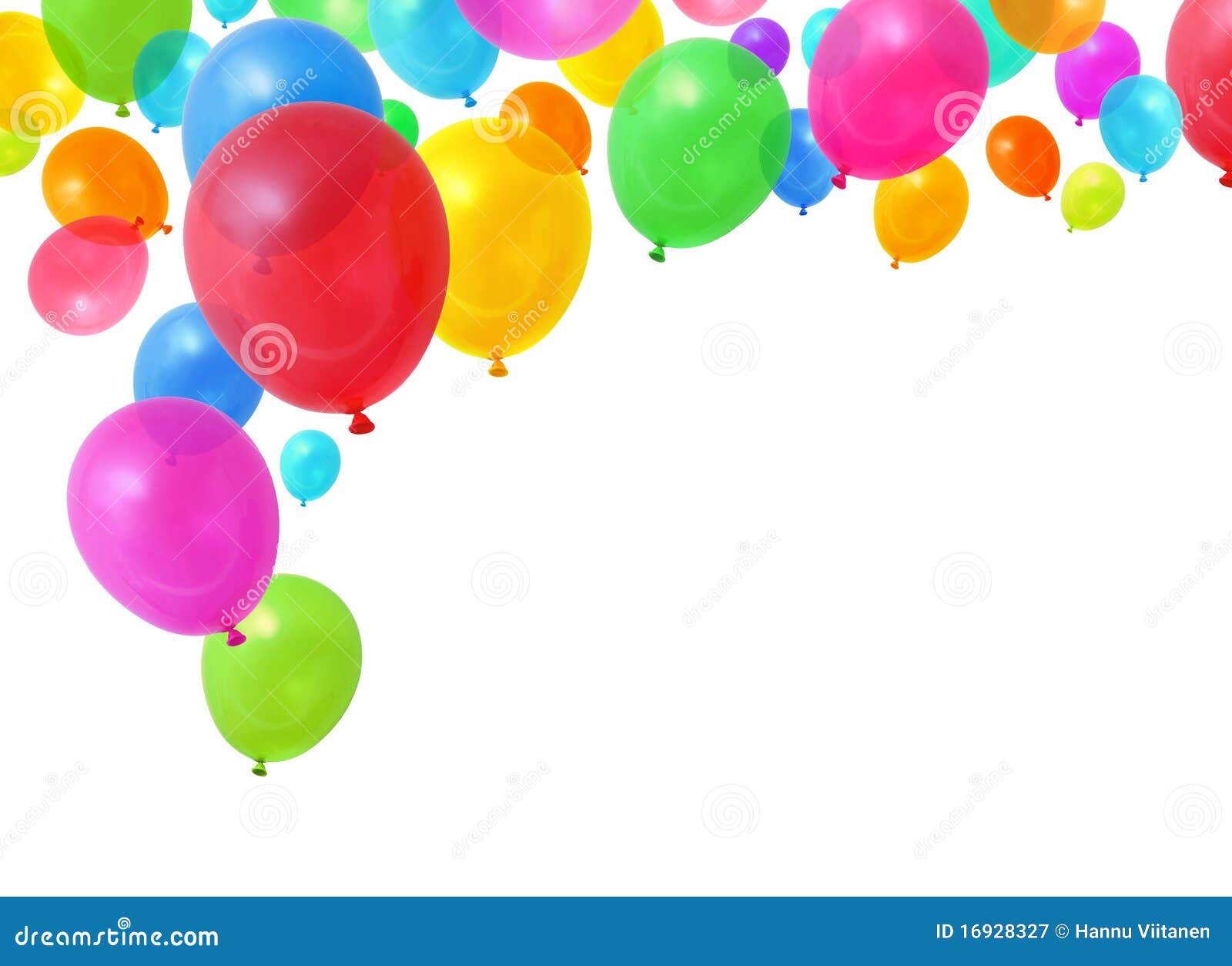 Balões coloridos imagem de stock. Imagem de vibrante - 16928327