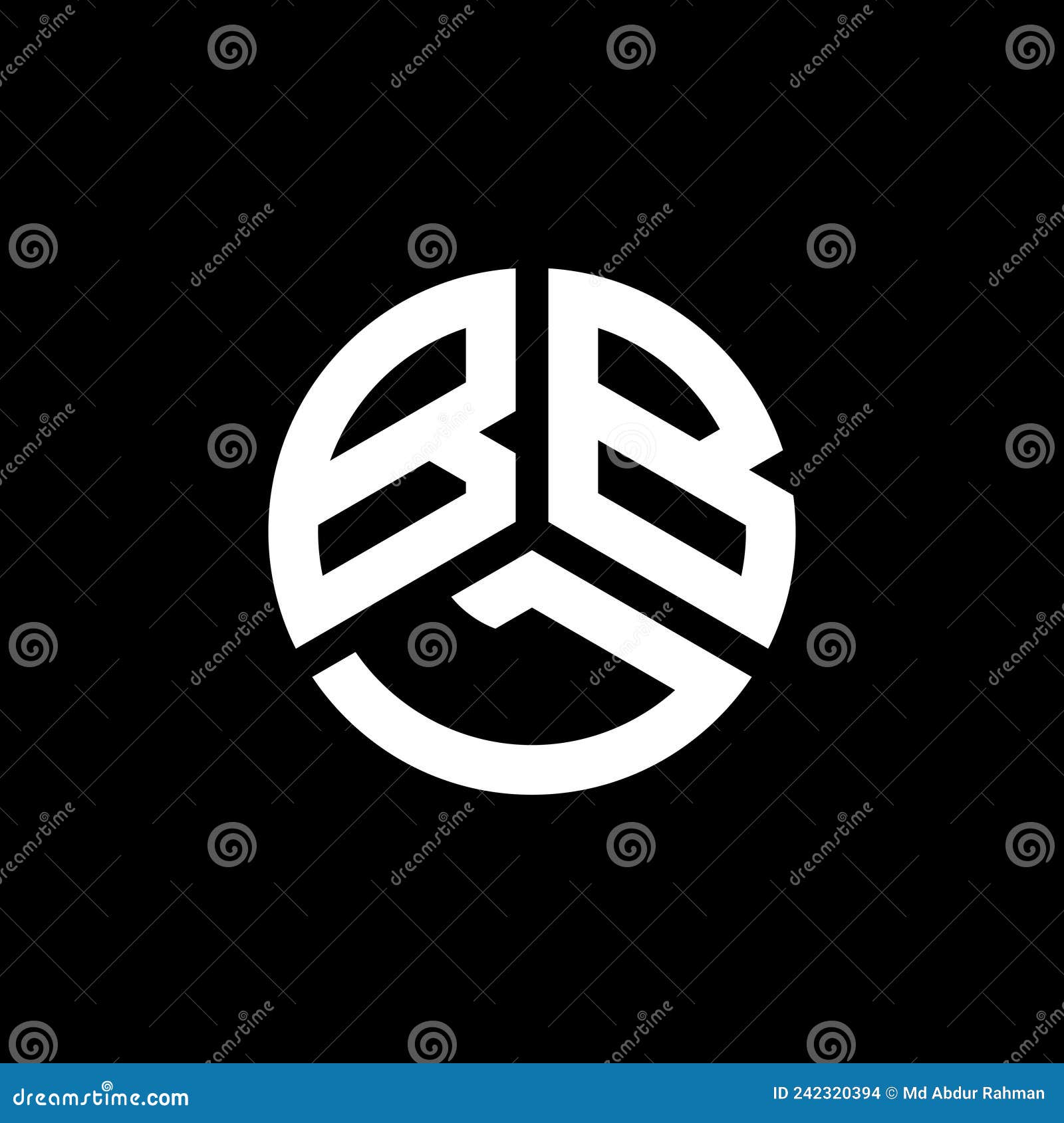 BAL Letter Logo Design on White Background. BAL Creative Initials ...