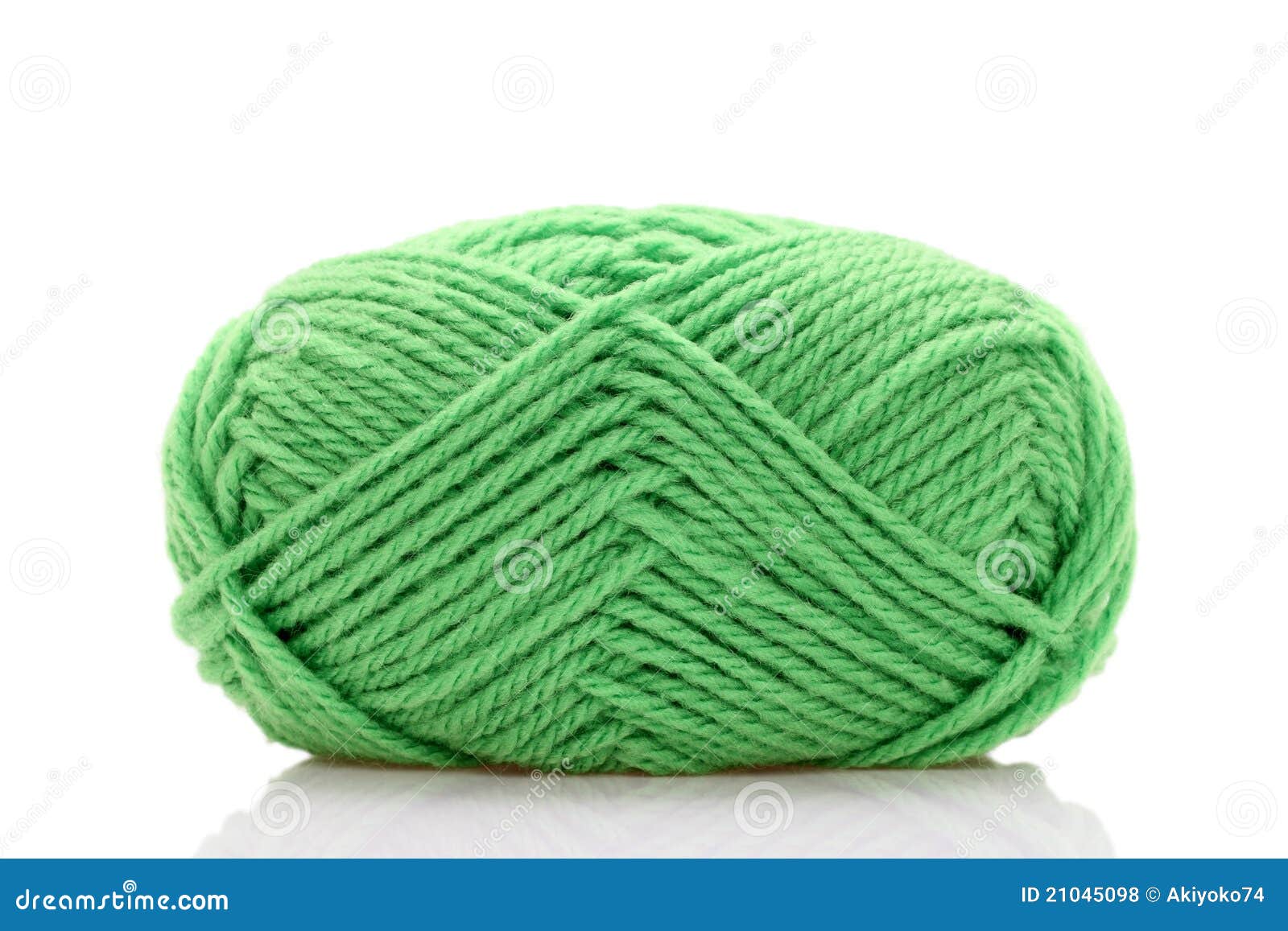 Bal van groene wol stock foto. Image of naai, stof, begrip - 21045098