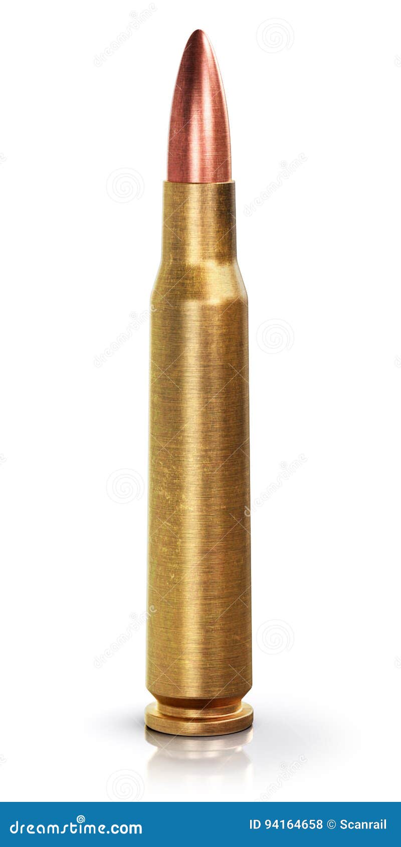 Bala del arma del rifle stock de ilustración. Ilustración de seguridad ...