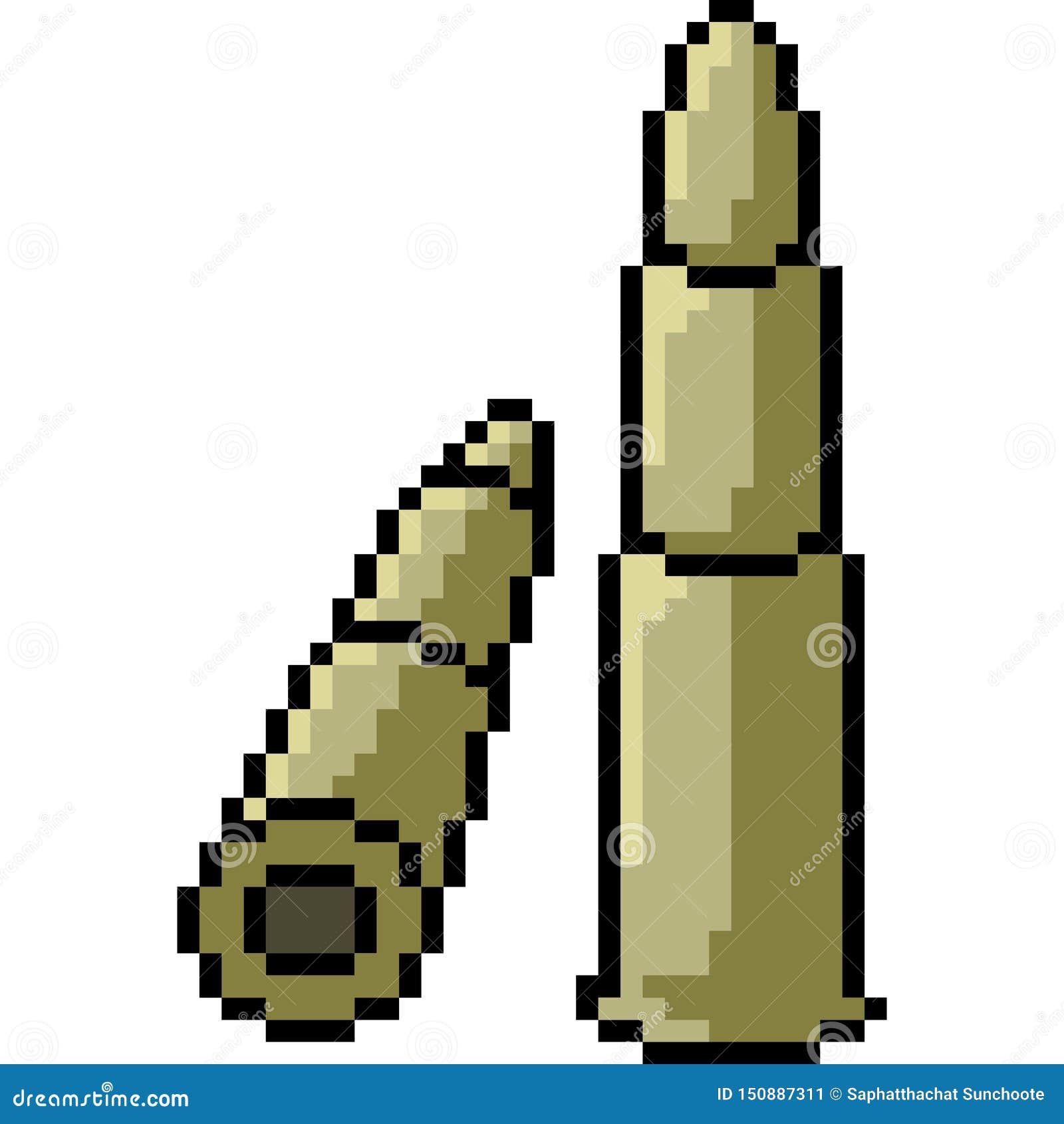 Bala Del Arte Del Pixel Del Vector Ilustración del Vector - Ilustración de garabato, vector ...