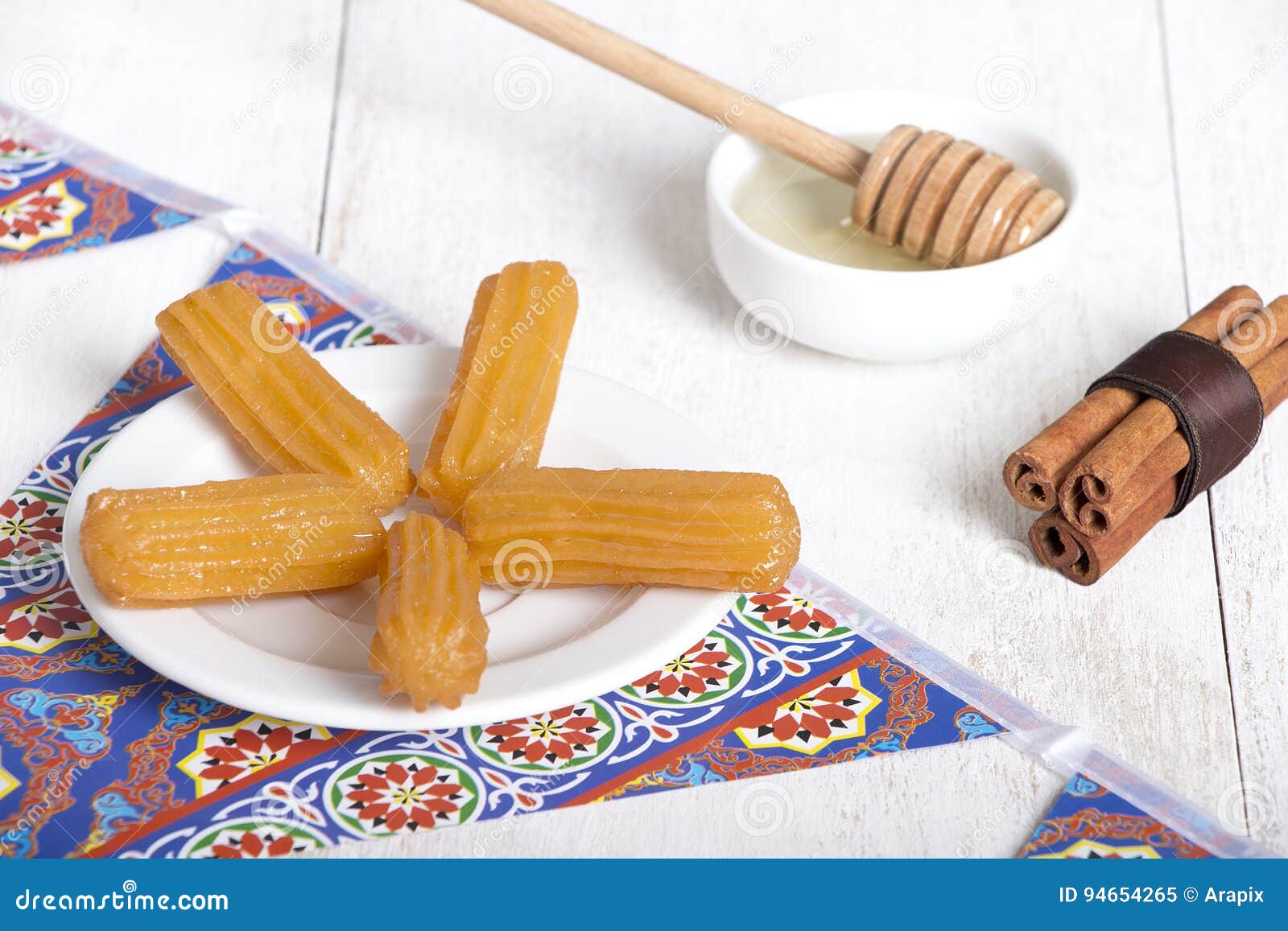 Balah El Sham Tulumba stock image. Image of fasting, arab - 94654265