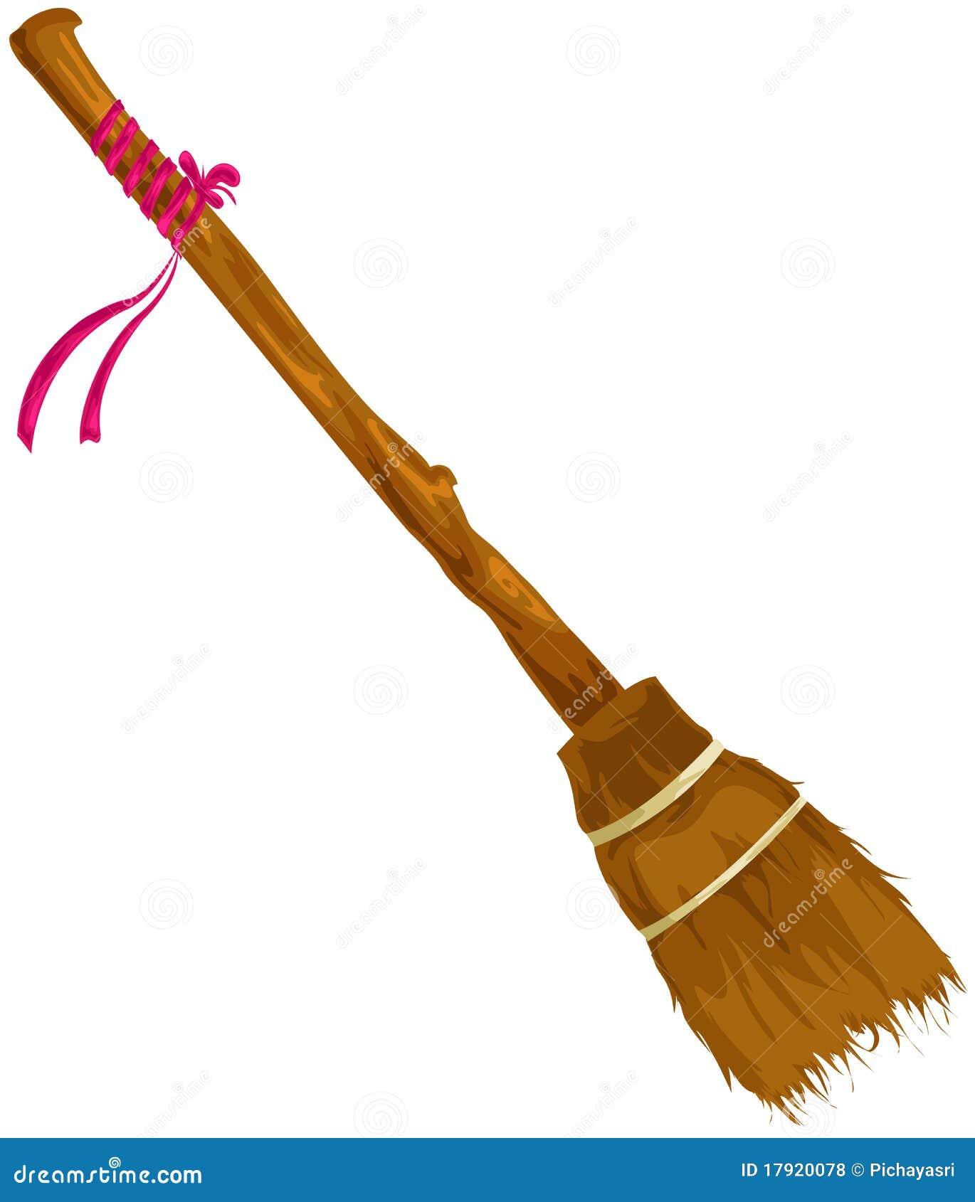 Balai illustration de vecteur. Illustration du étage - 17920078