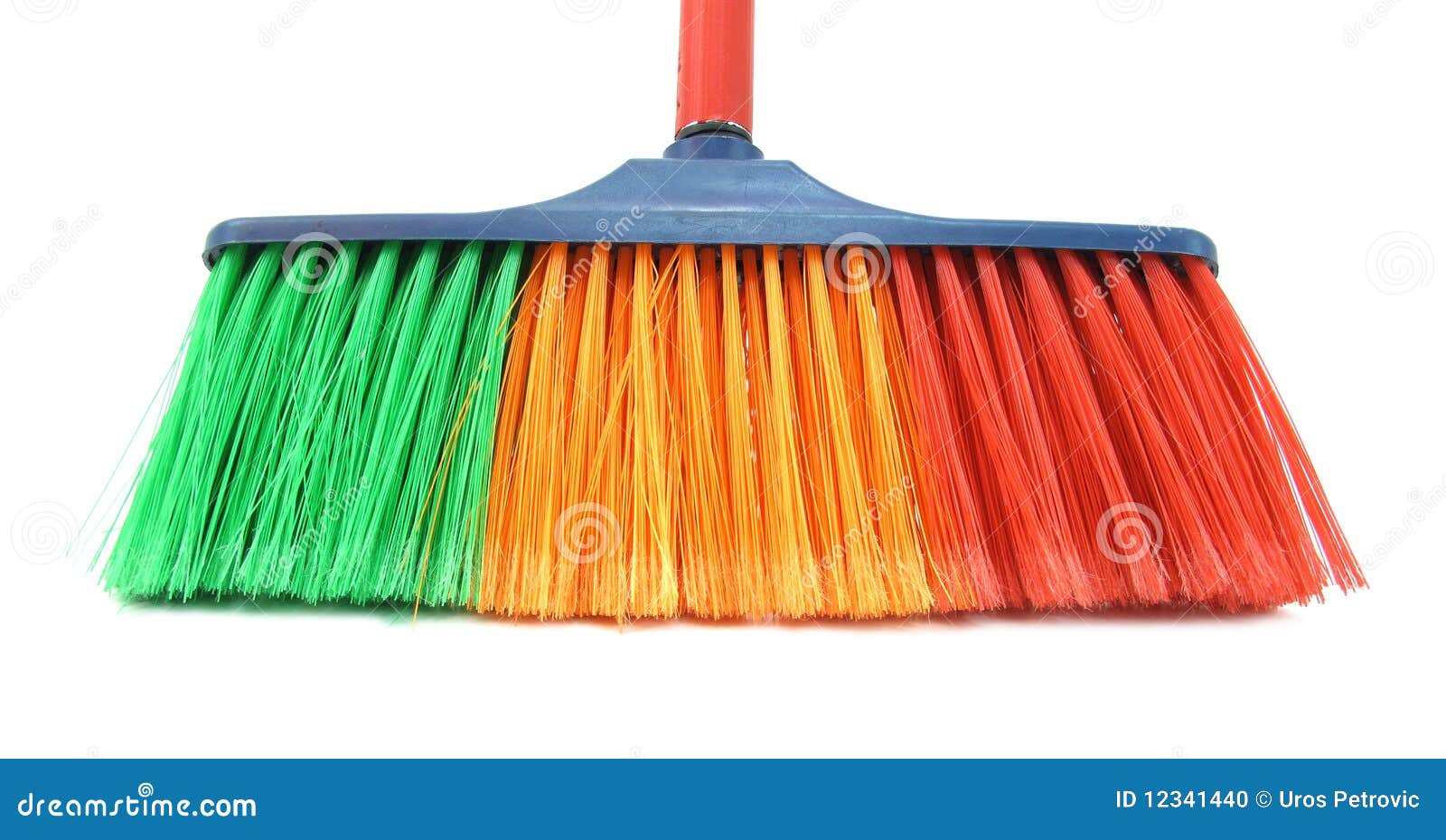 Balai Pour La Maison De Nettoyage Photo stock - Image du horizontal ...
