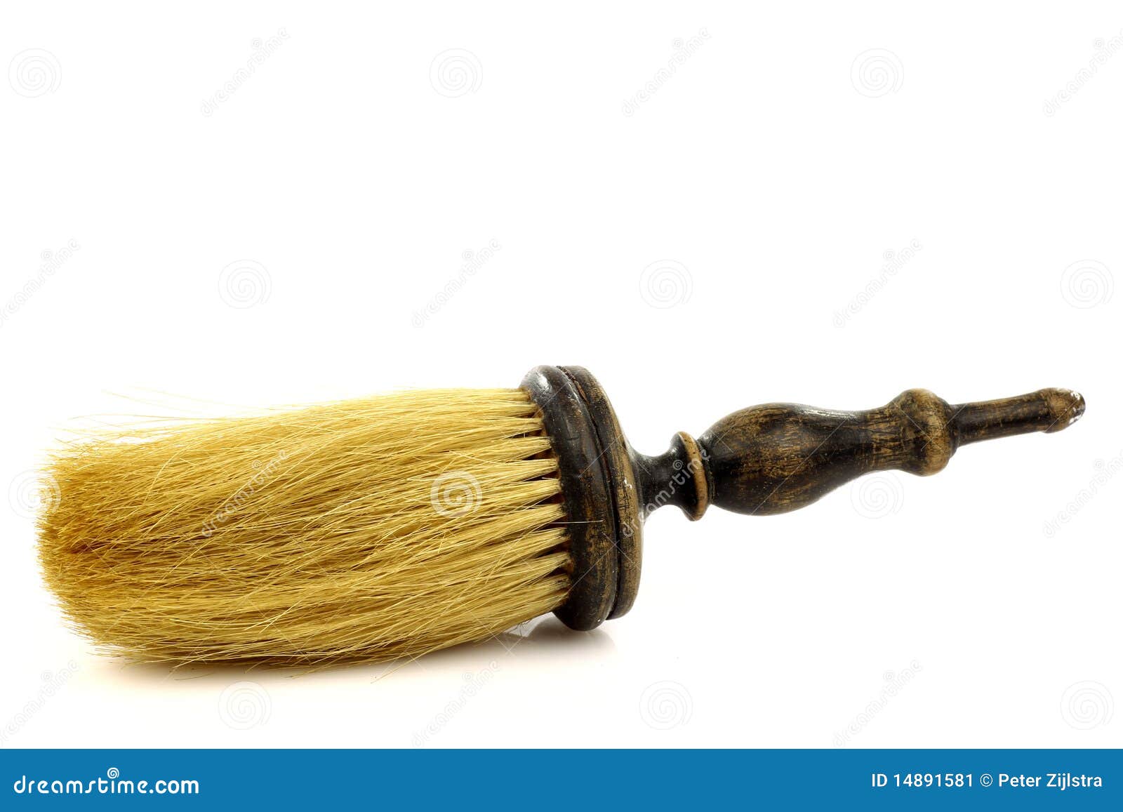 Balai Rasant De Coiffeur De Cru Image stock - Image du wooden, manuel ...