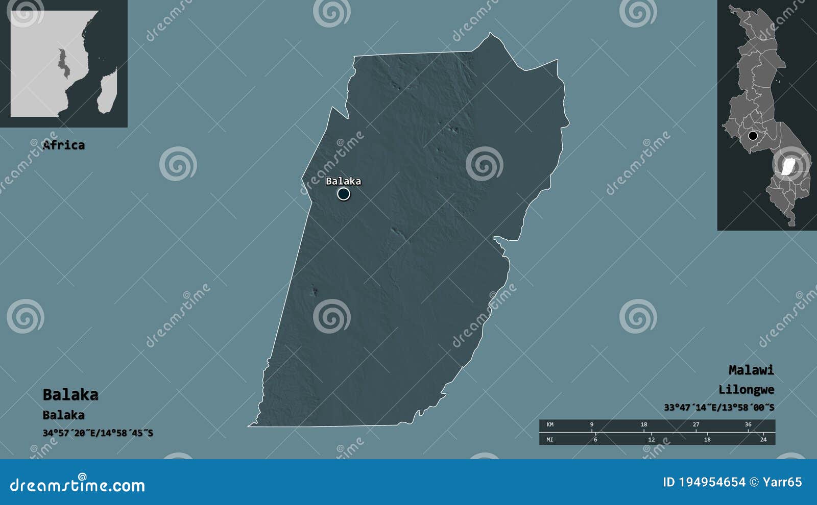 Balaka, District of Malawi,. Previews. Administrative Stock ...