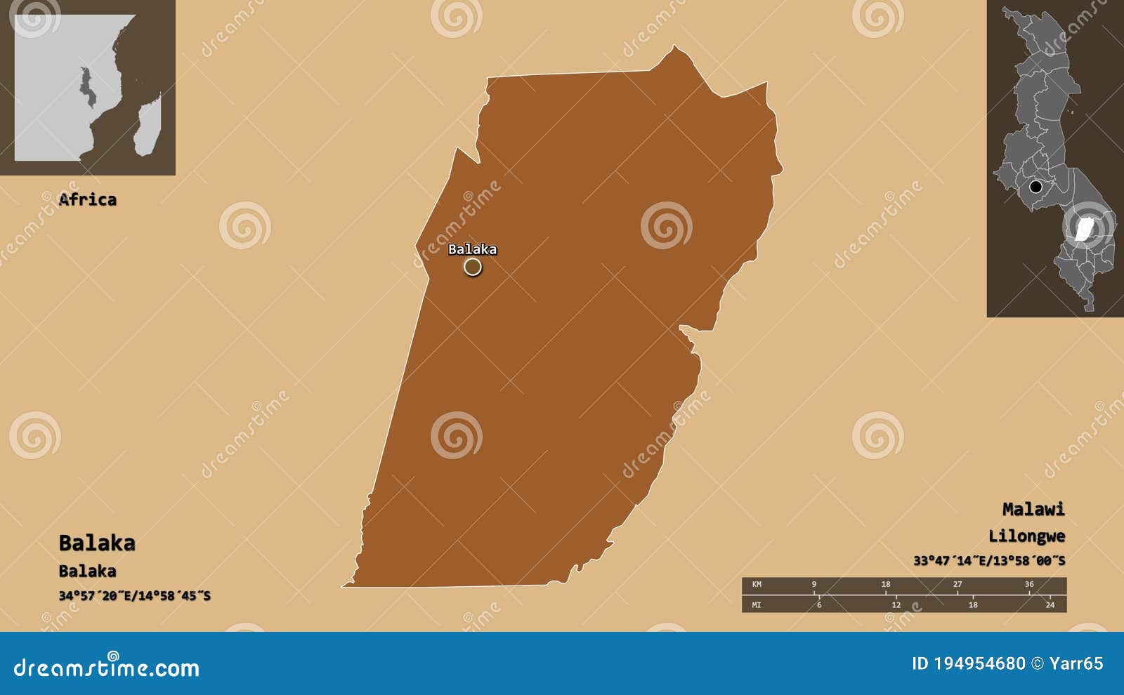 Balaka, District of Malawi,. Previews. Pattern Stock Illustration ...