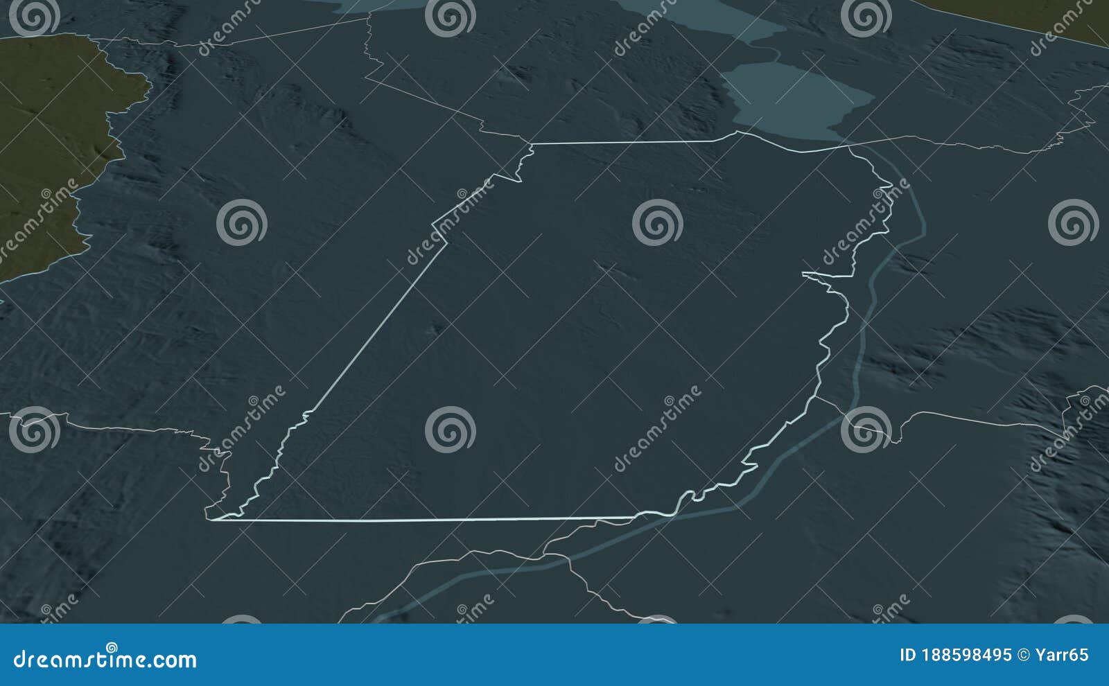 Balaka, Malawi - Outlined. Administrative Stock Illustration ...