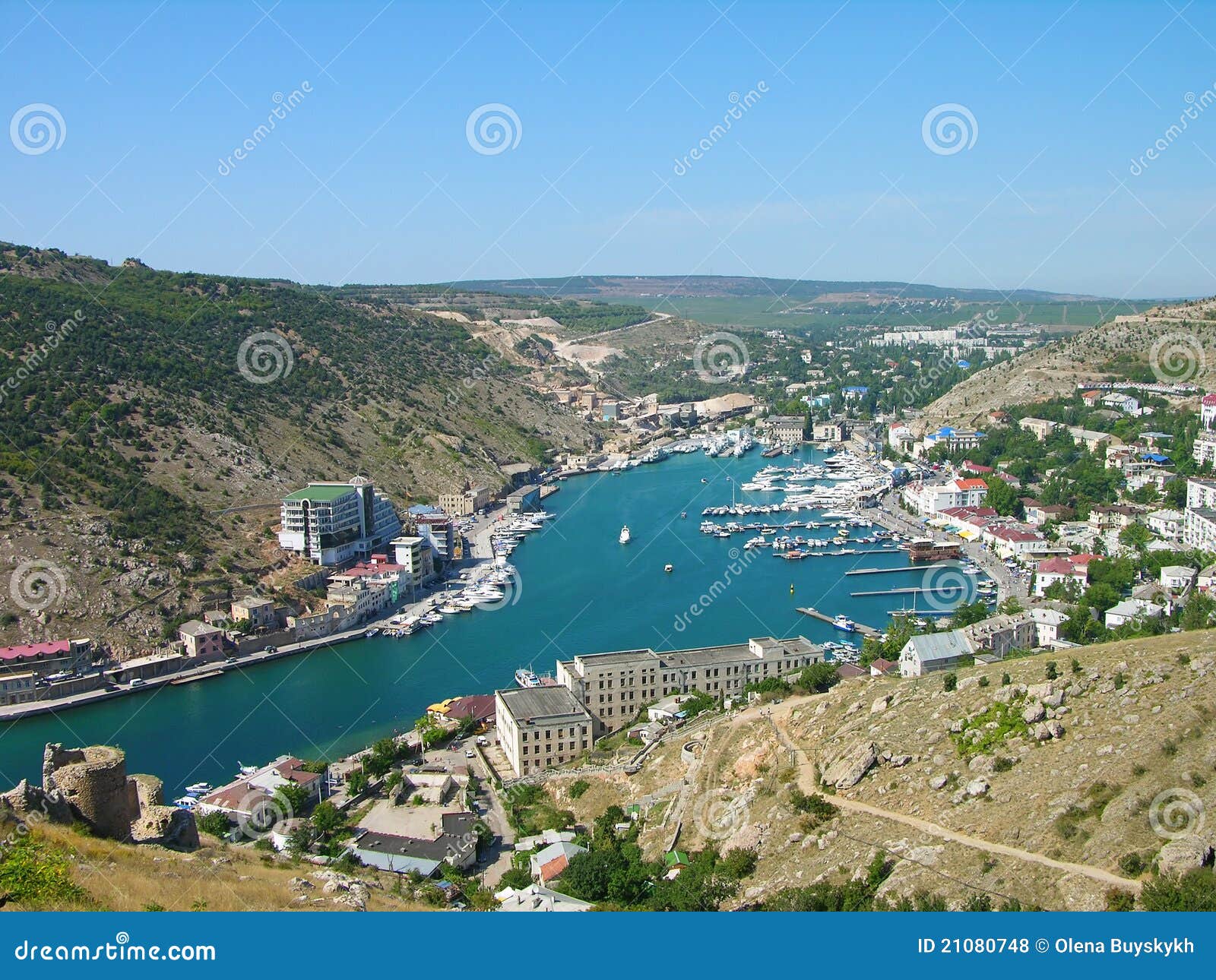 Balaklava, Black Sea, Ukraine Stock Photo - Image of touristic, coast ...