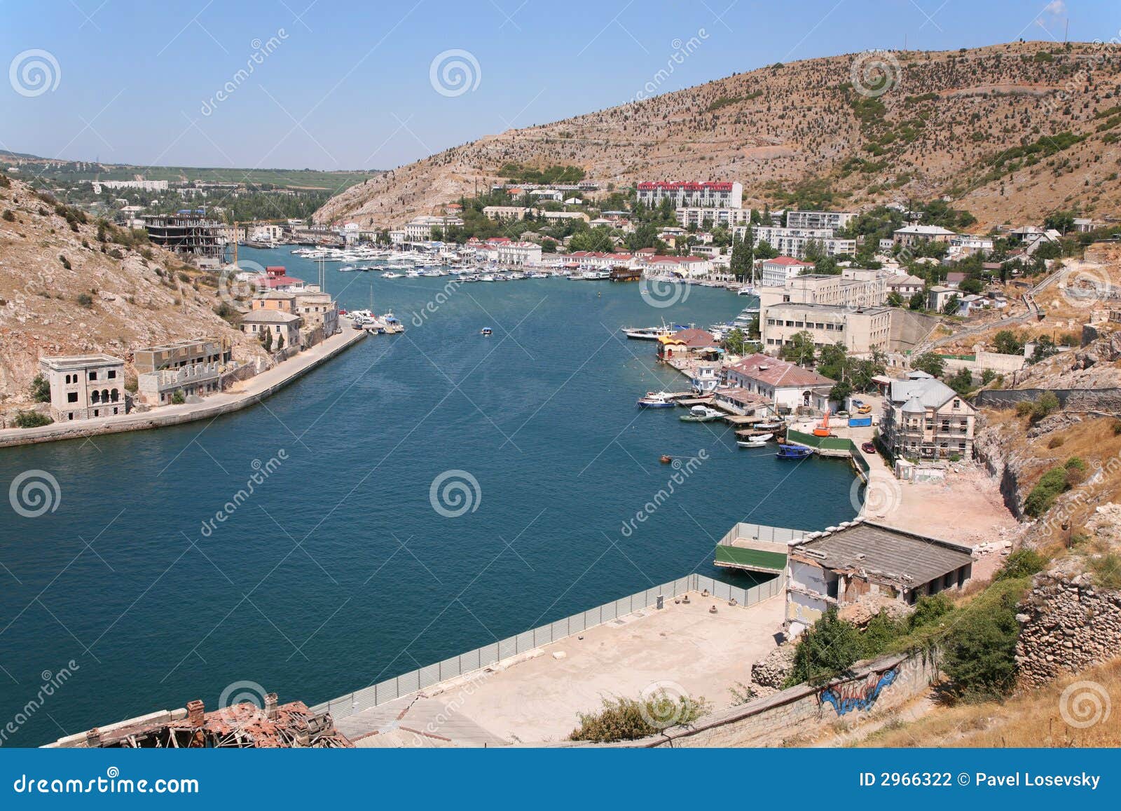 Balaklava City bay stock photo. Image of bight, beach - 2966322