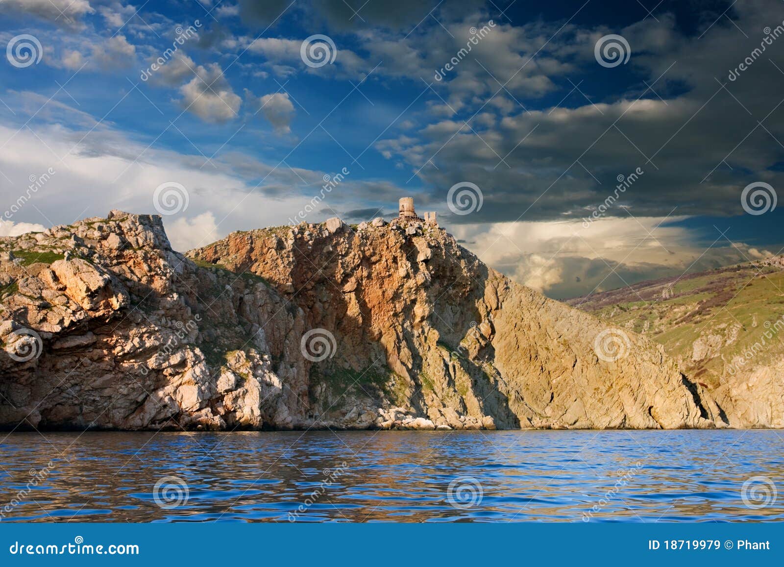 Balaklava. Crimea stock image. Image of steep, landscape - 18719979