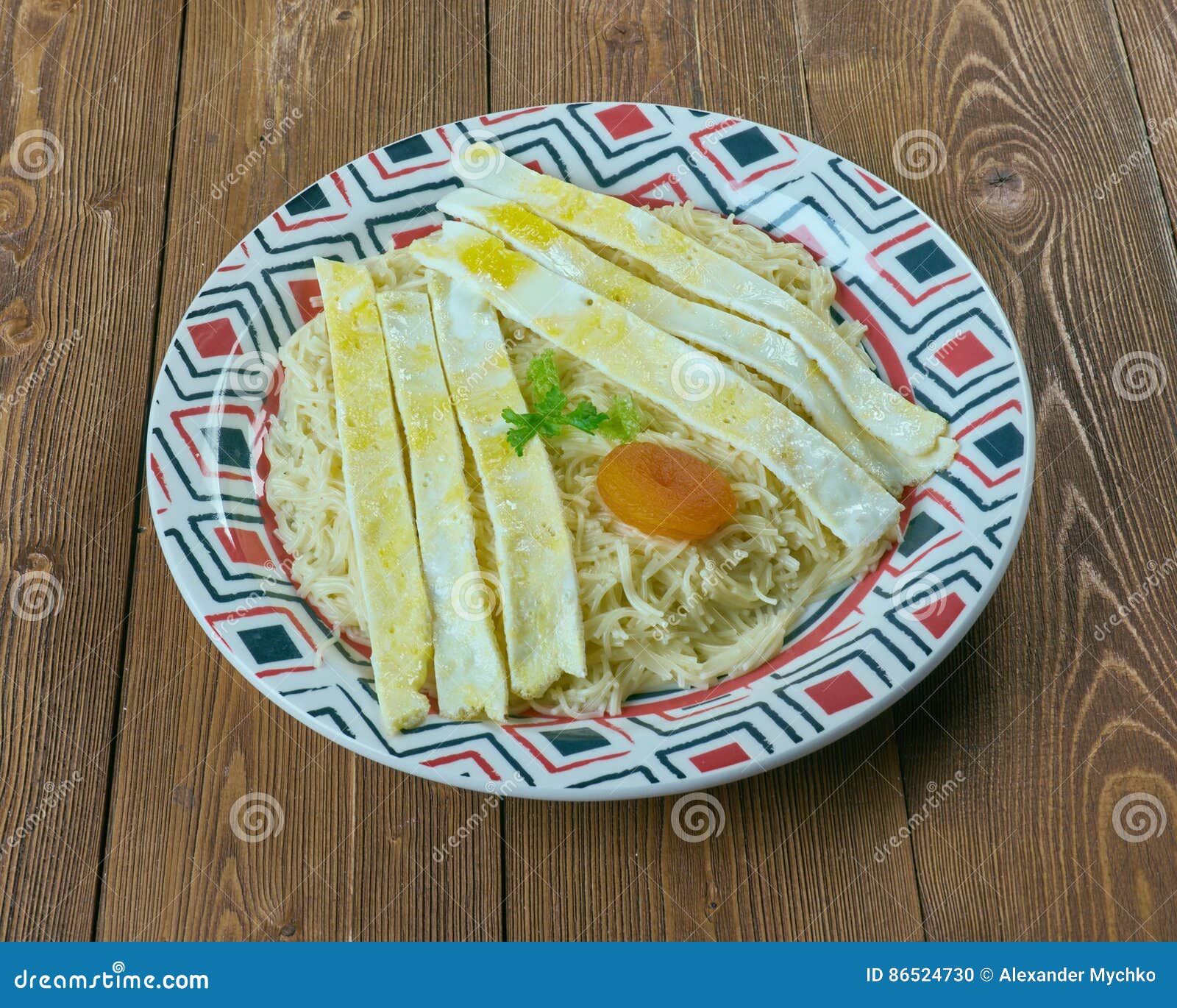 Balaleet foto de archivo. Imagen de plato, saudita, naturalizado - 86524730