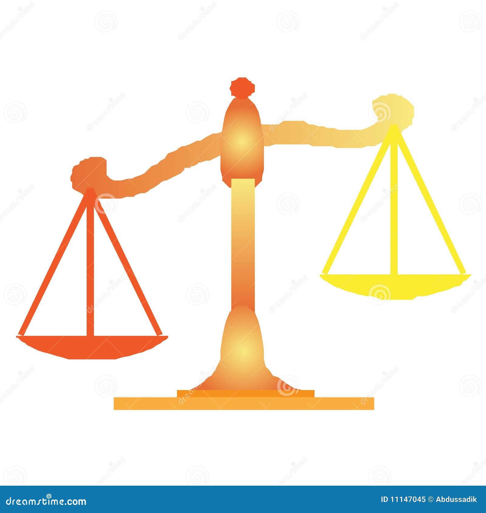 Balance stock vector. Illustration of judge, measurement - 11147045