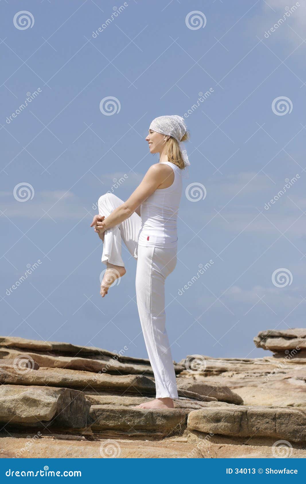 Balance stock image. Image of female, meditation, balance - 34013