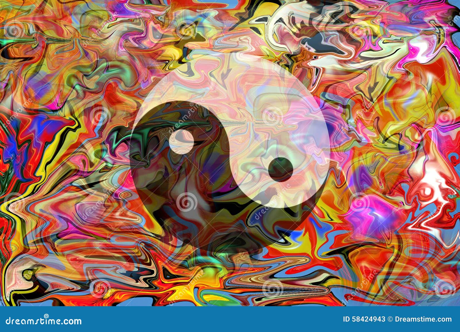 Balance in chaos stock illustration. Illustration of apparent - 58424943