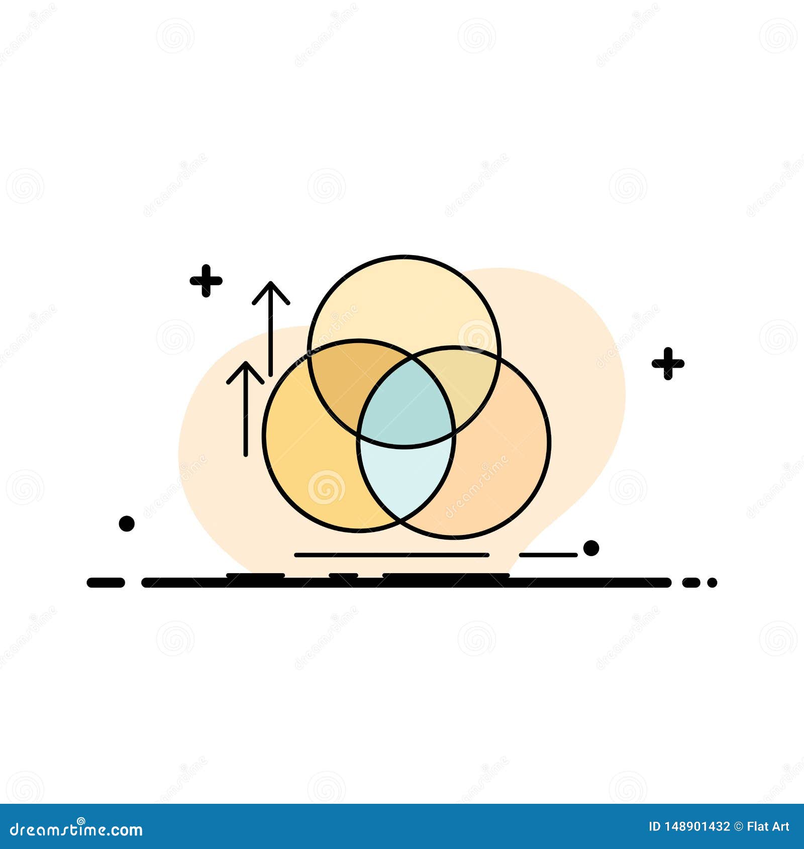 Balance, Circle, Alignment, Measurement, Geometry Flat Color Icon ...