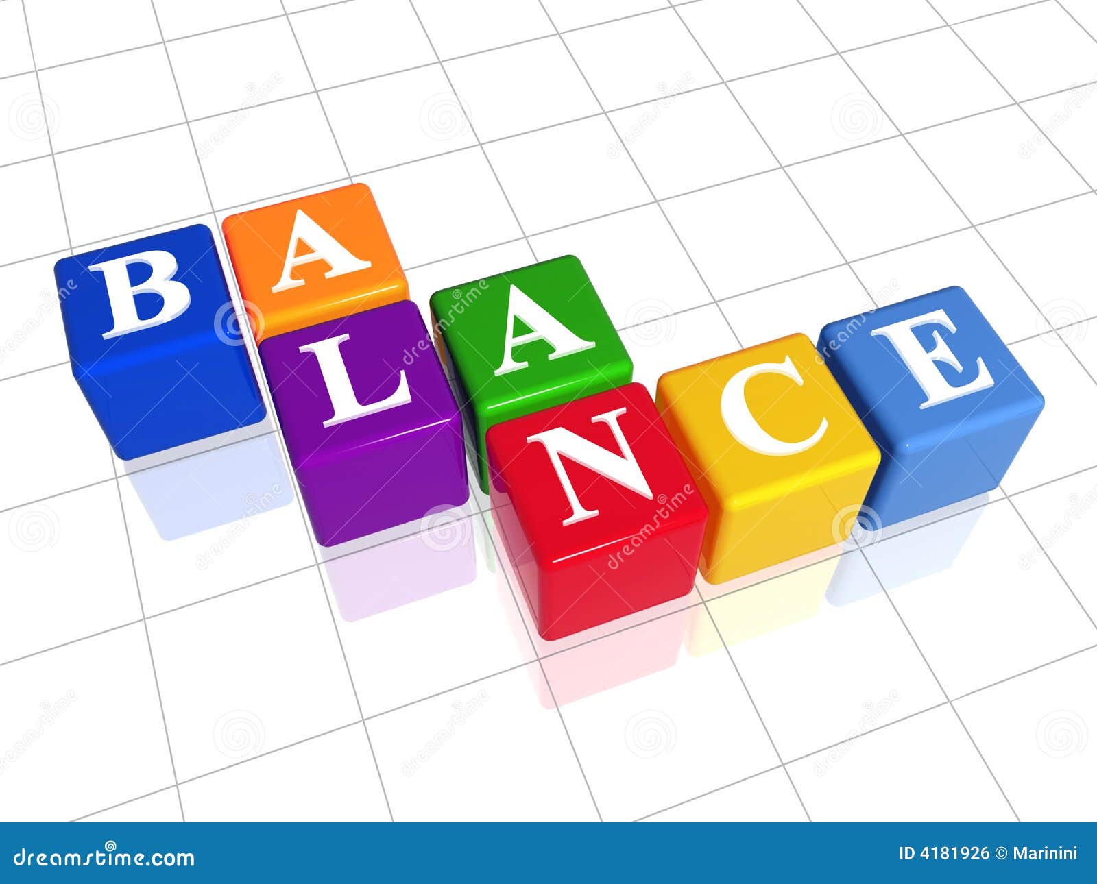 Balance In Colour Royalty-Free Stock Image | CartoonDealer.com #4181926