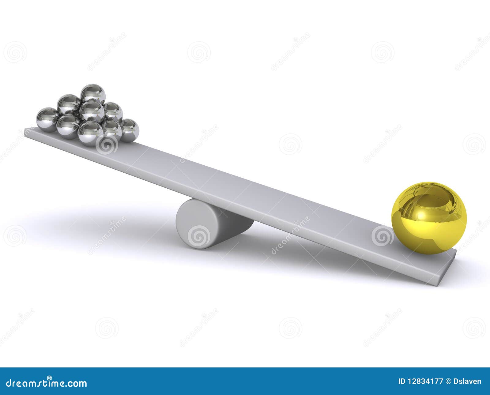 Balance concept stock illustration. Illustration of board - 12834177