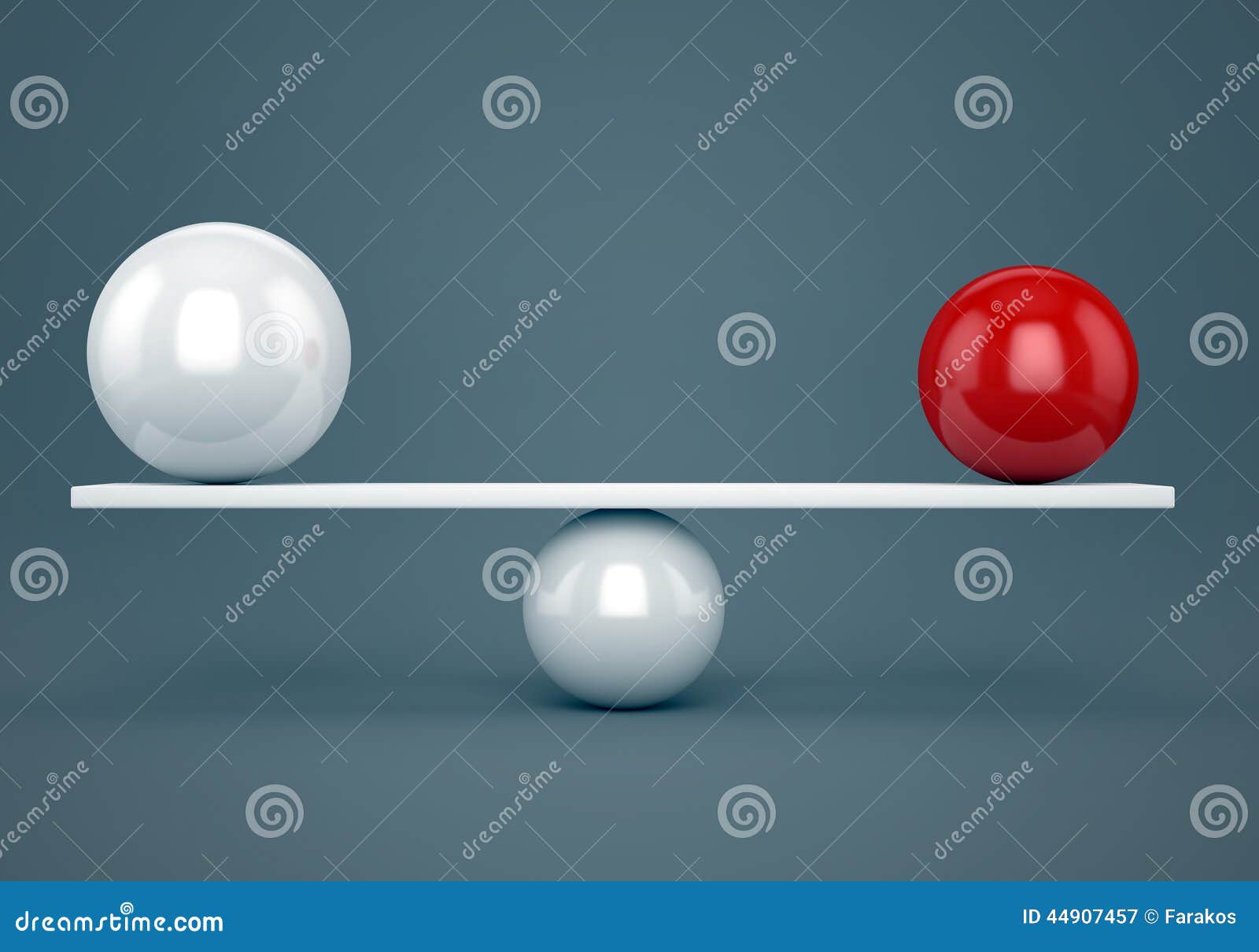 Balance concept stock illustration. Illustration of advantage - 44907457
