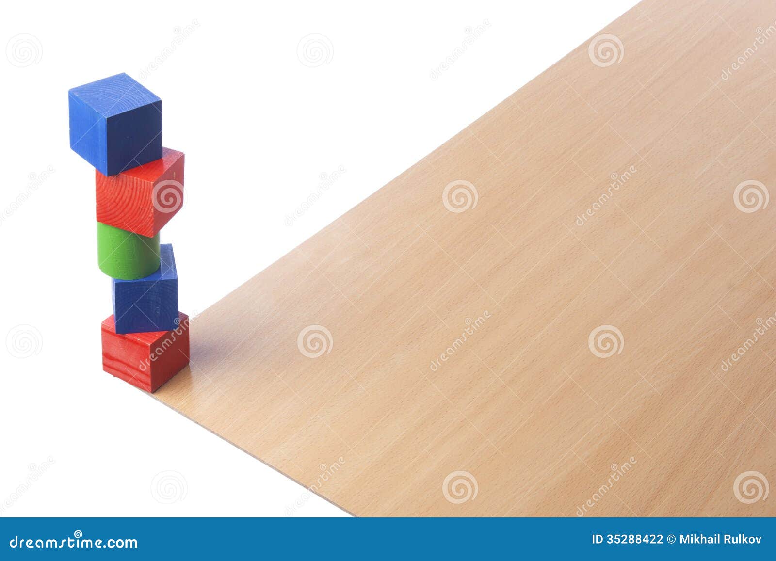 Balance concept stock photo. Image of teaching, cube - 35288422