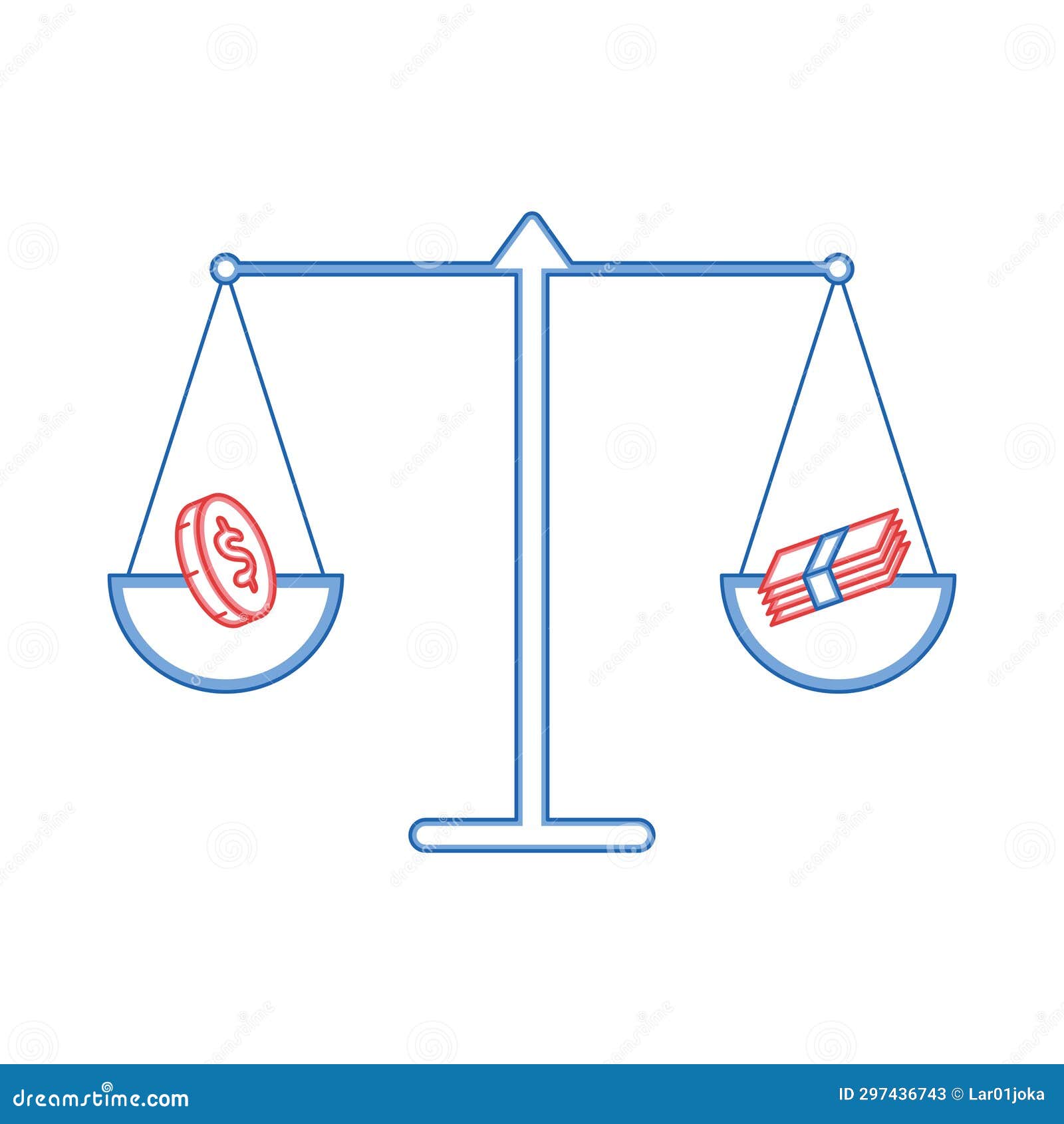 Balance Finance Icon Vector Stock Illustration - Illustration of ...