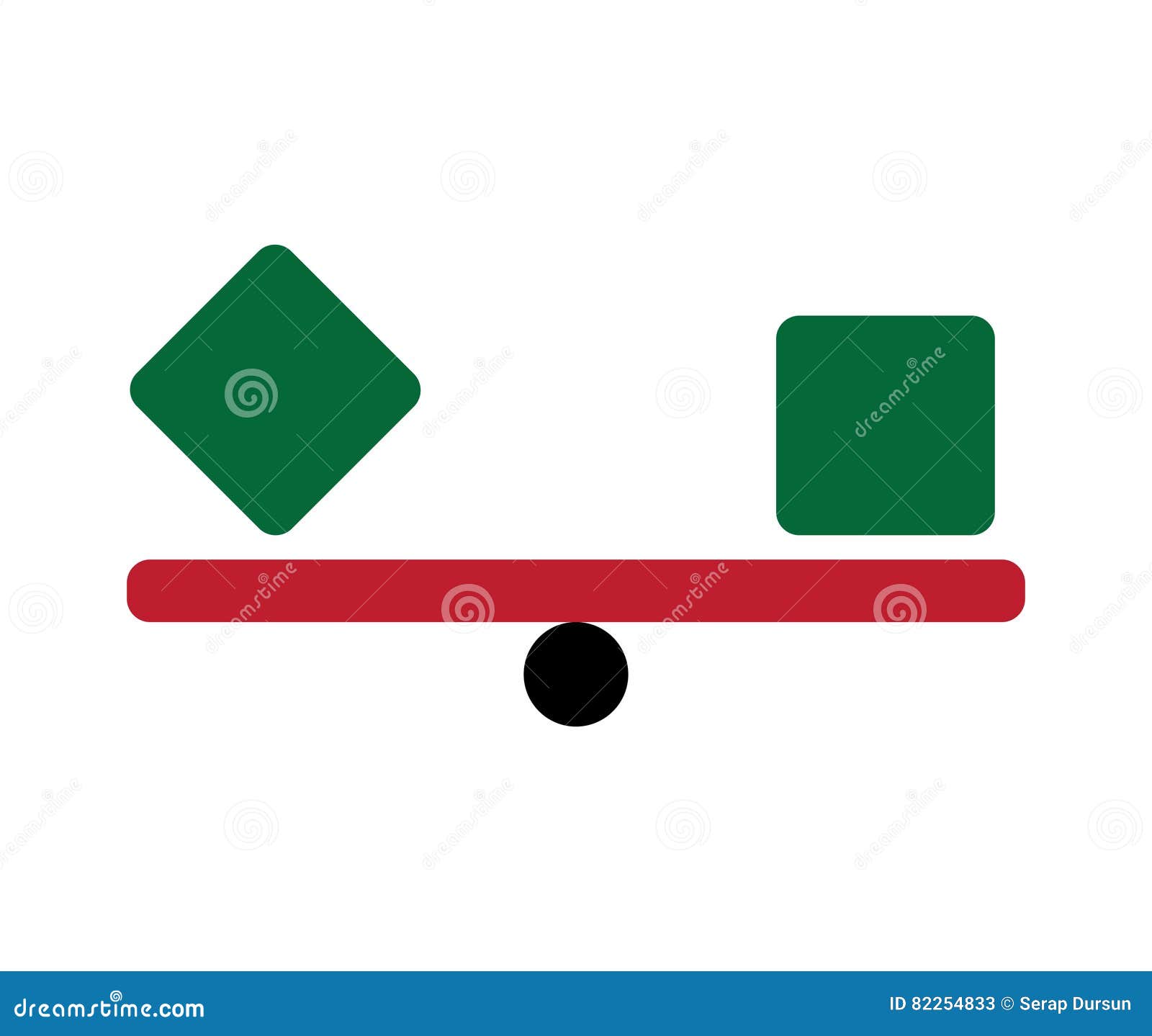 Balance Icon Concept stock illustration. Illustration of decision ...
