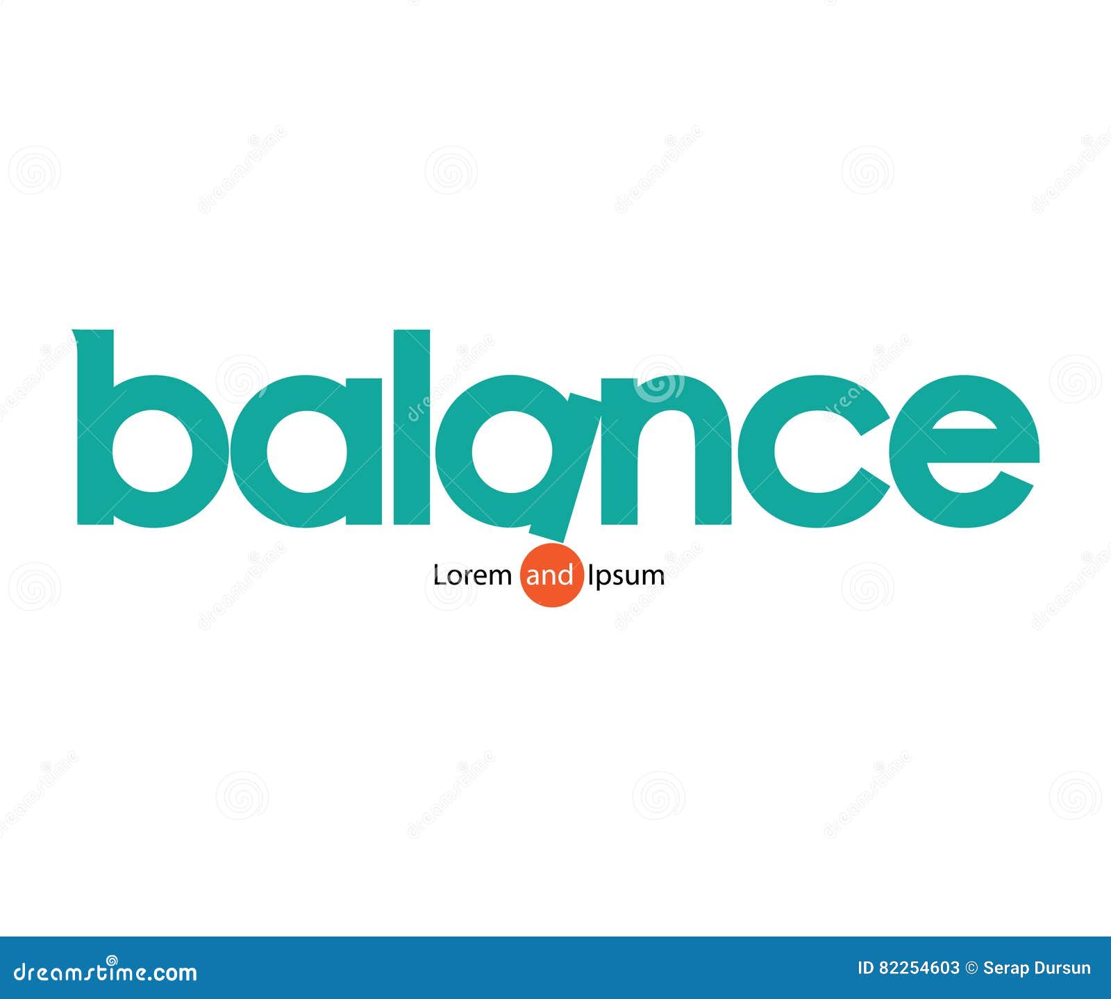 Balance Logo Concept stock illustration. Illustration of icon - 82254603