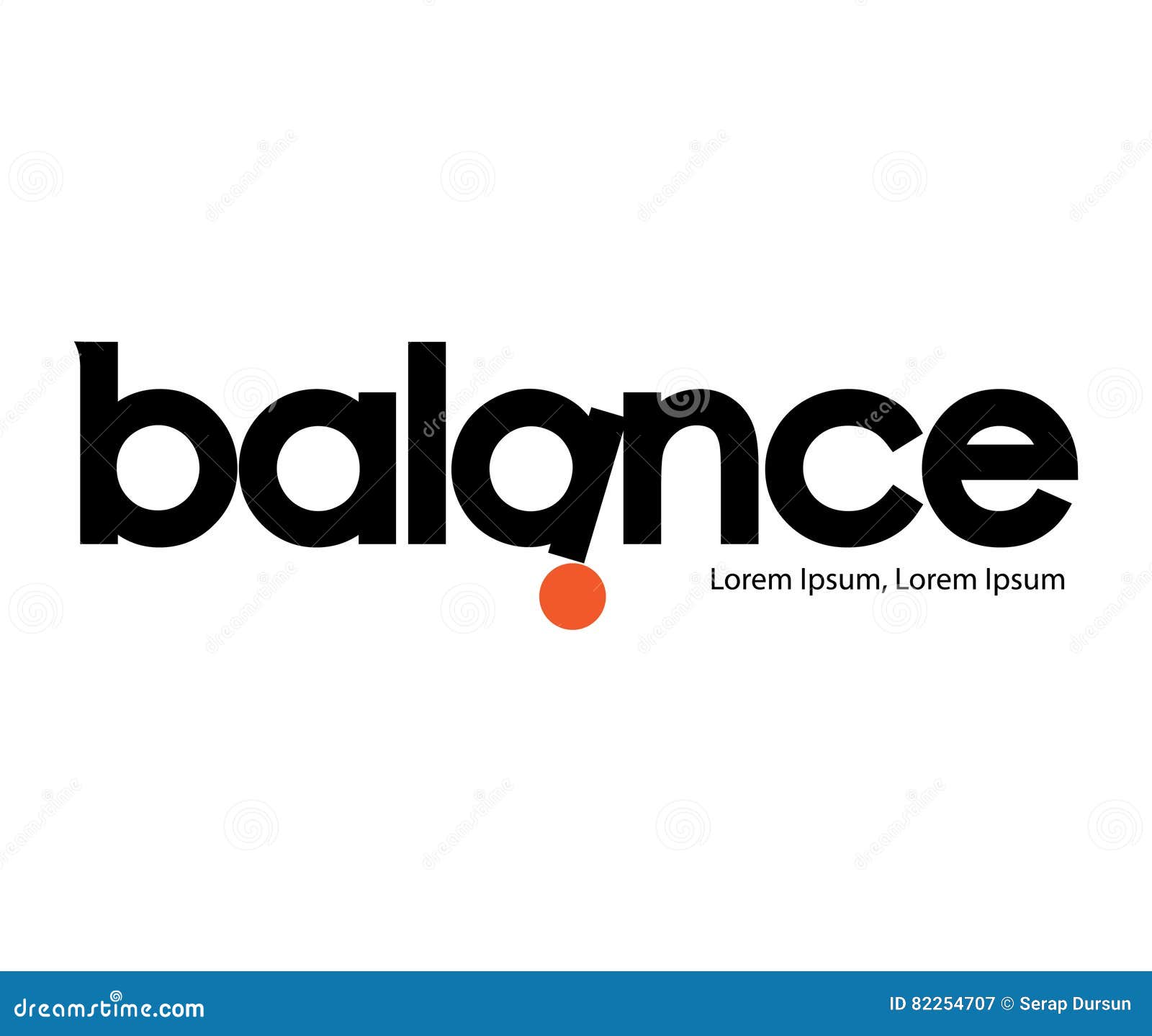 Balance Logo Concept stock illustration. Illustration of brand - 82254707