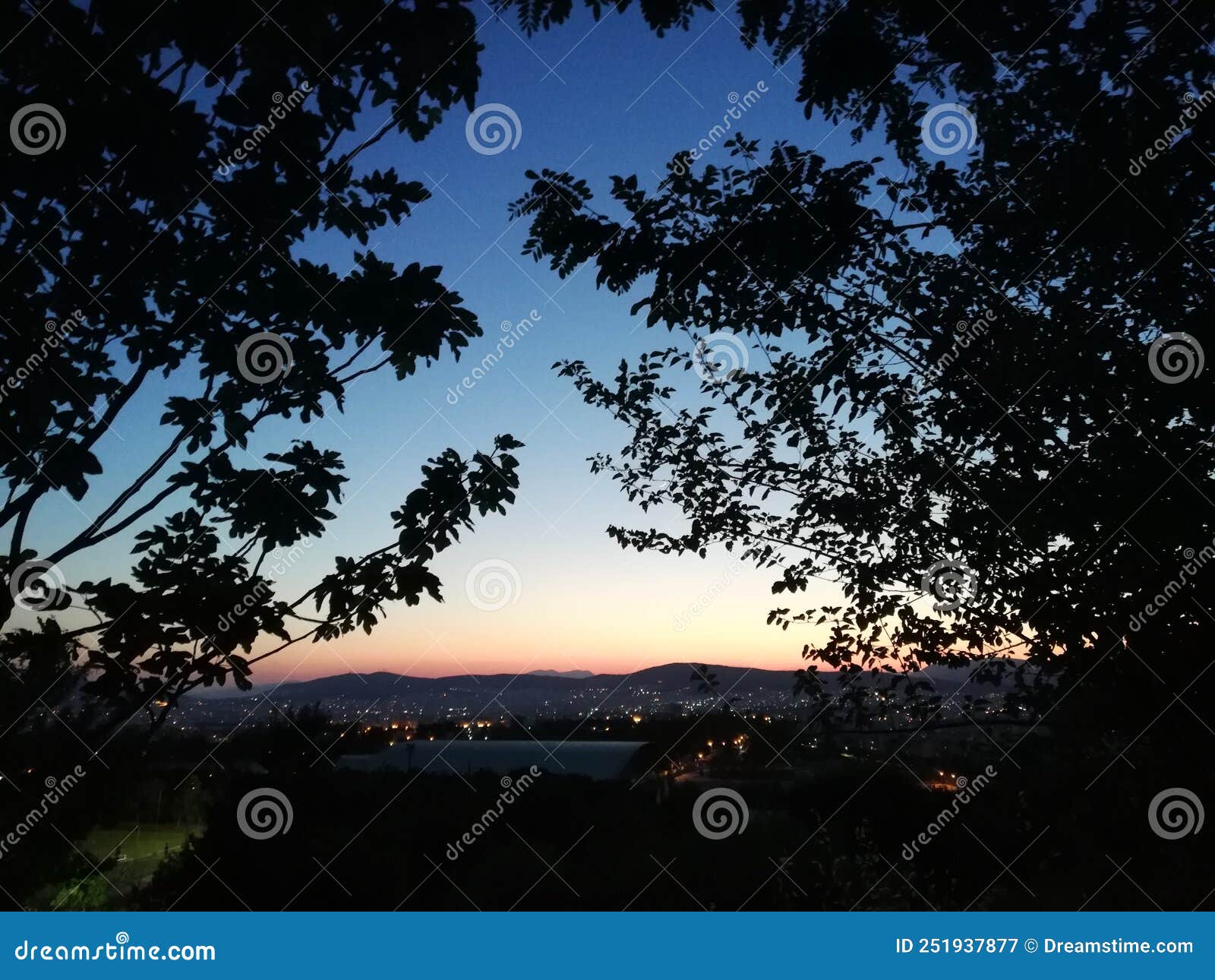 Balance of nature stock image. Image of reflection, sunset - 251937877