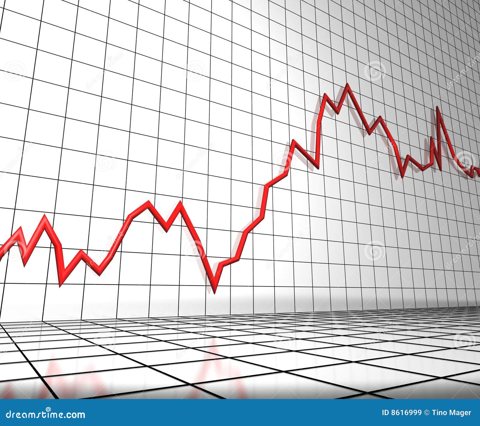 Balance report graph stock illustration. Illustration of chart - 8616999