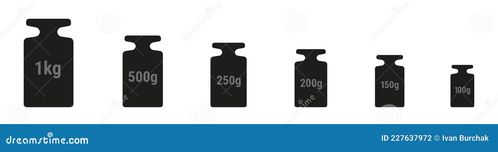 Calibration Weights Icon. Element Of Measuring Instruments Icon With ...