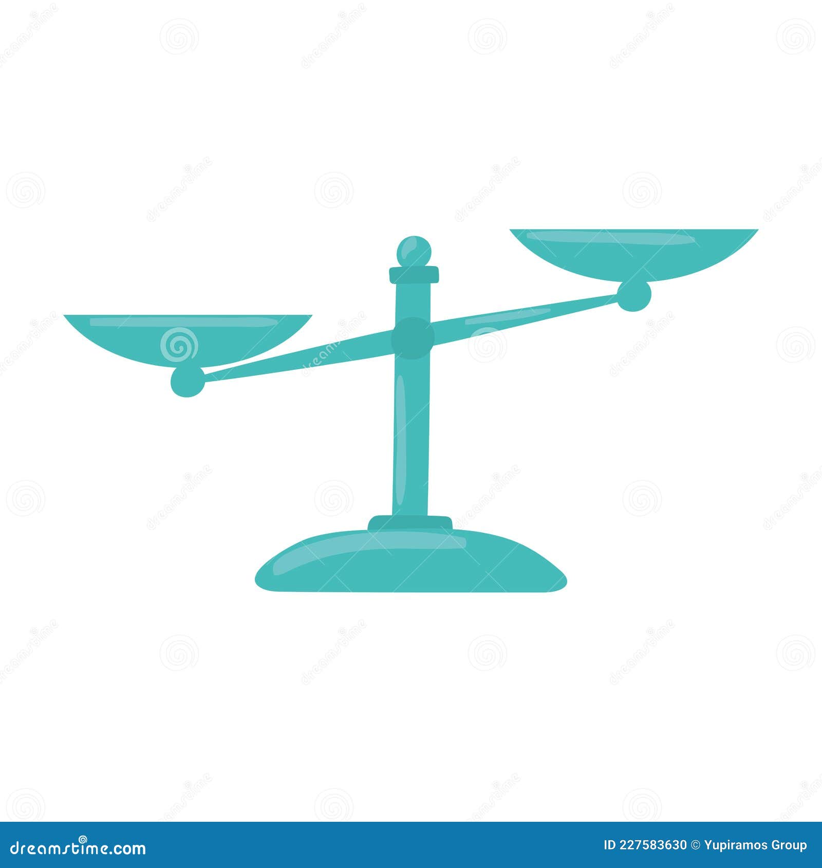 Balance scale icon stock illustration. Illustration of icon - 227583630