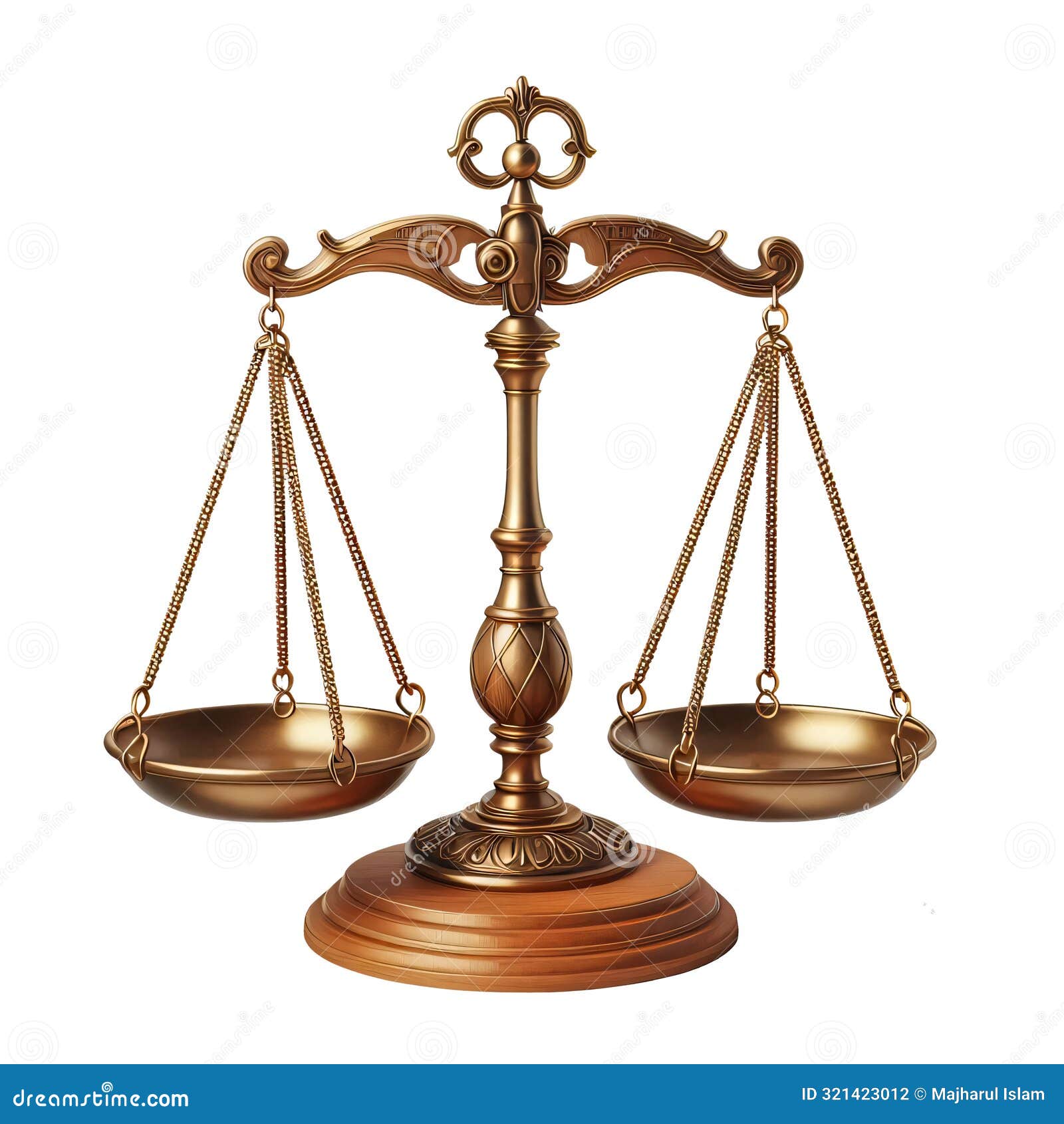 BALANCE SCALE ISOLATED on TRANSPARENT BACKGROUND Stock Photo ...