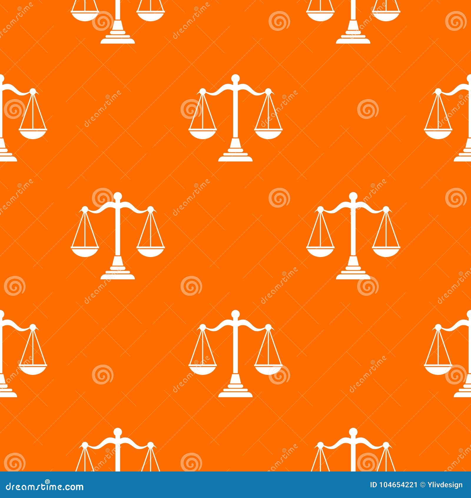 Balance Scale Pattern Seamless Stock Vector - Illustration of ...