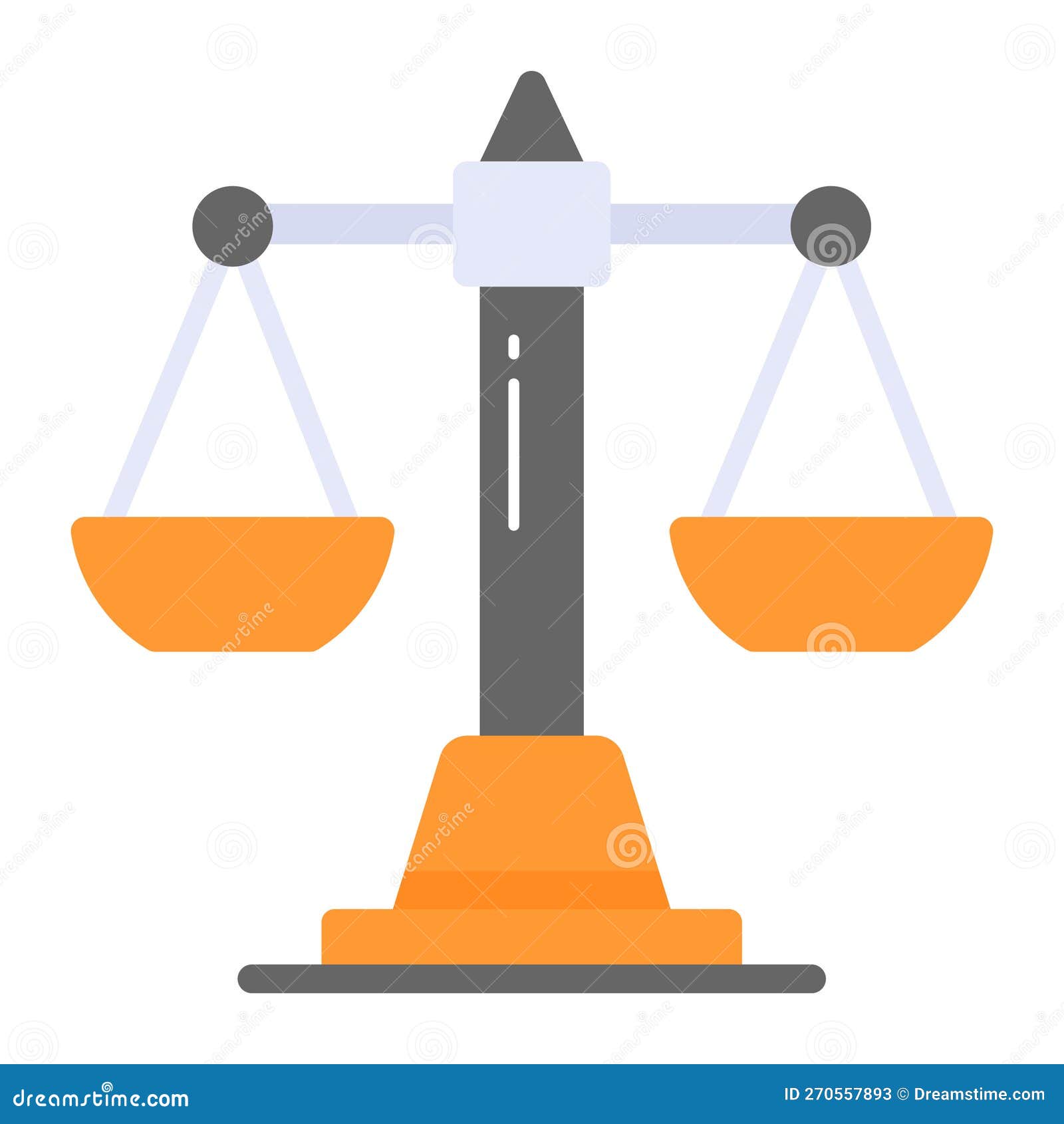 Balance Scale Vector Design, Icon of Equality Stock Vector ...