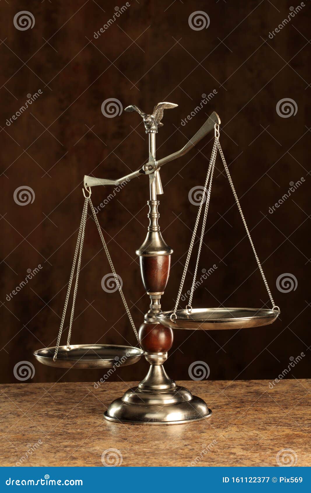 Silver Balance Scale Or Beam Balance On White Background. Laboratory ...