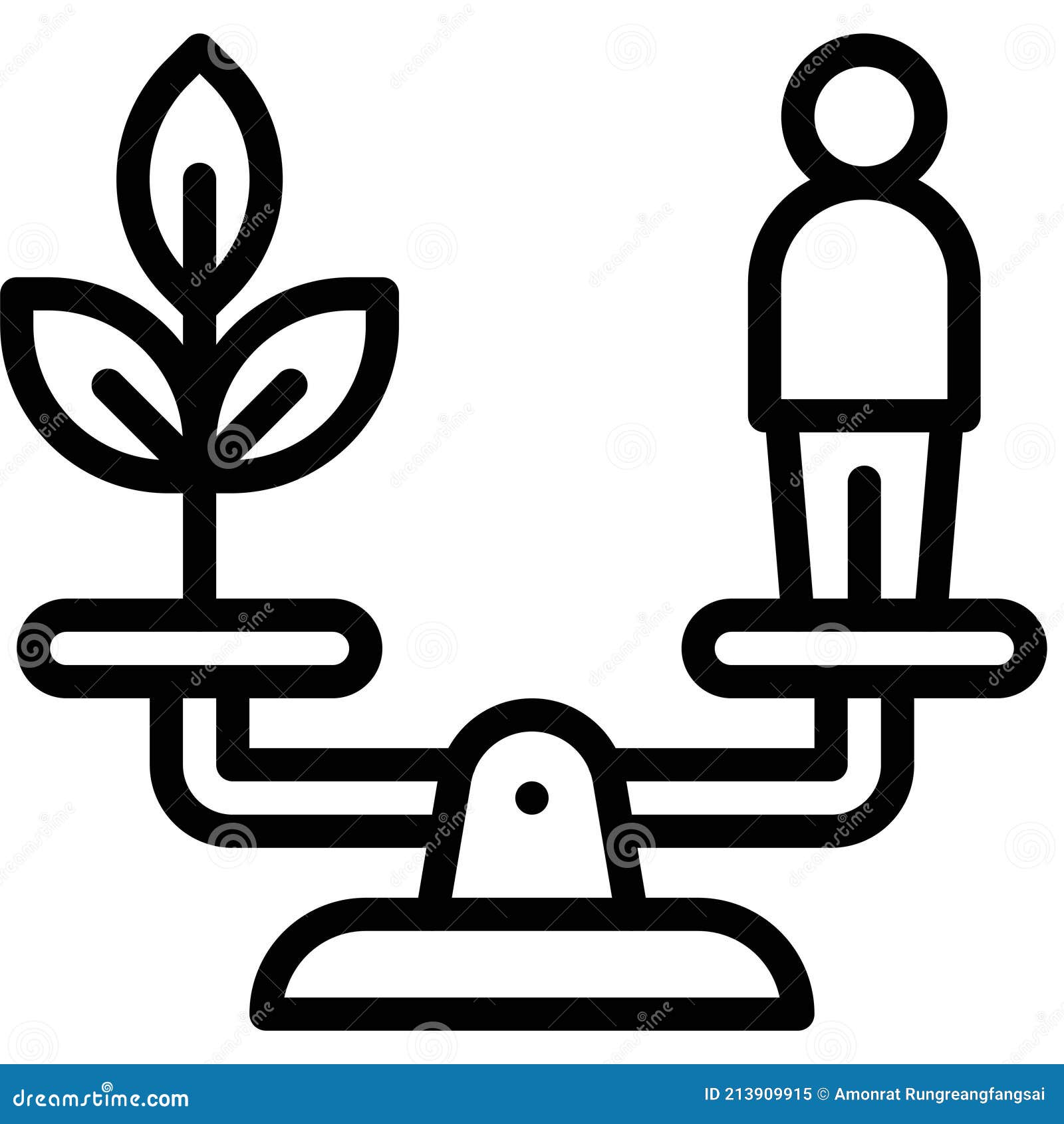 Balance Scales Icon, Earth Day Related Vector Stock Vector ...