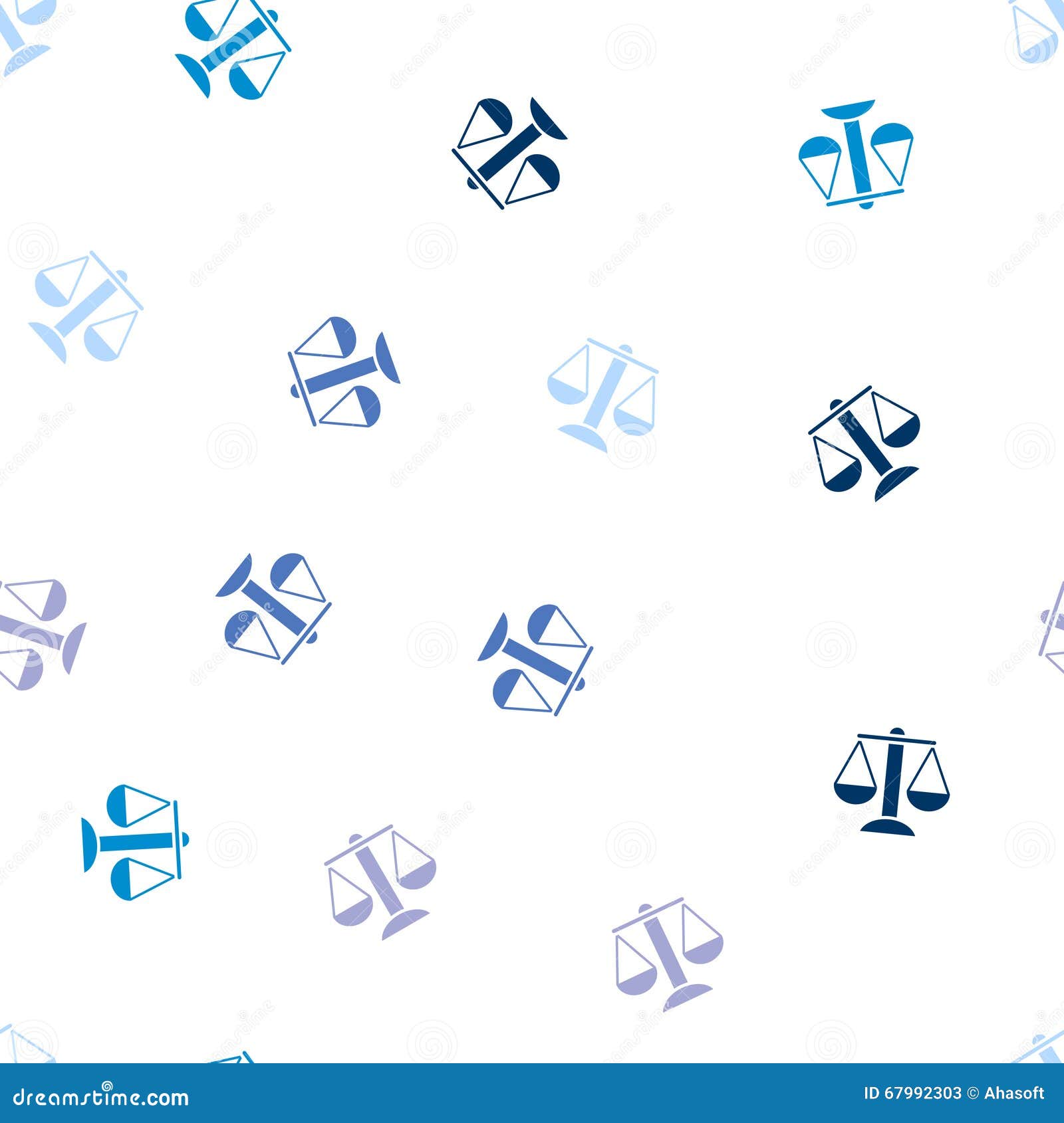 Balance Seamless Flat Vector Pattern Stock Vector - Illustration of ...