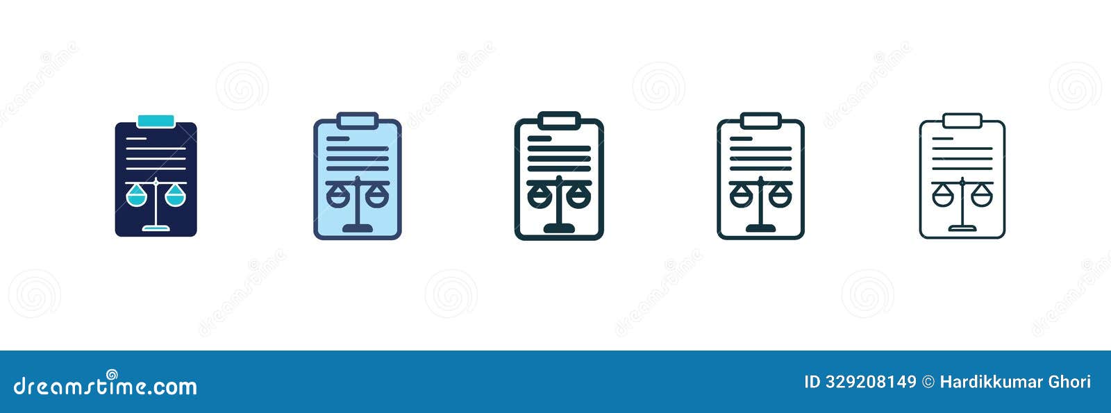 Balance Sheet Icon Vector Set on White Background Stock Vector ...