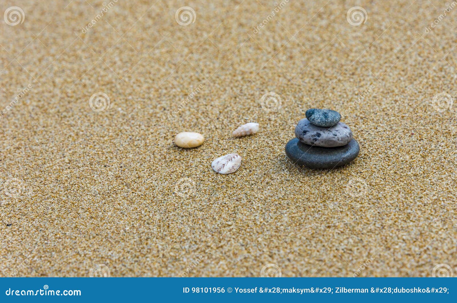 Balance Stone on River Coast Stock Photo - Image of beauty, purity ...