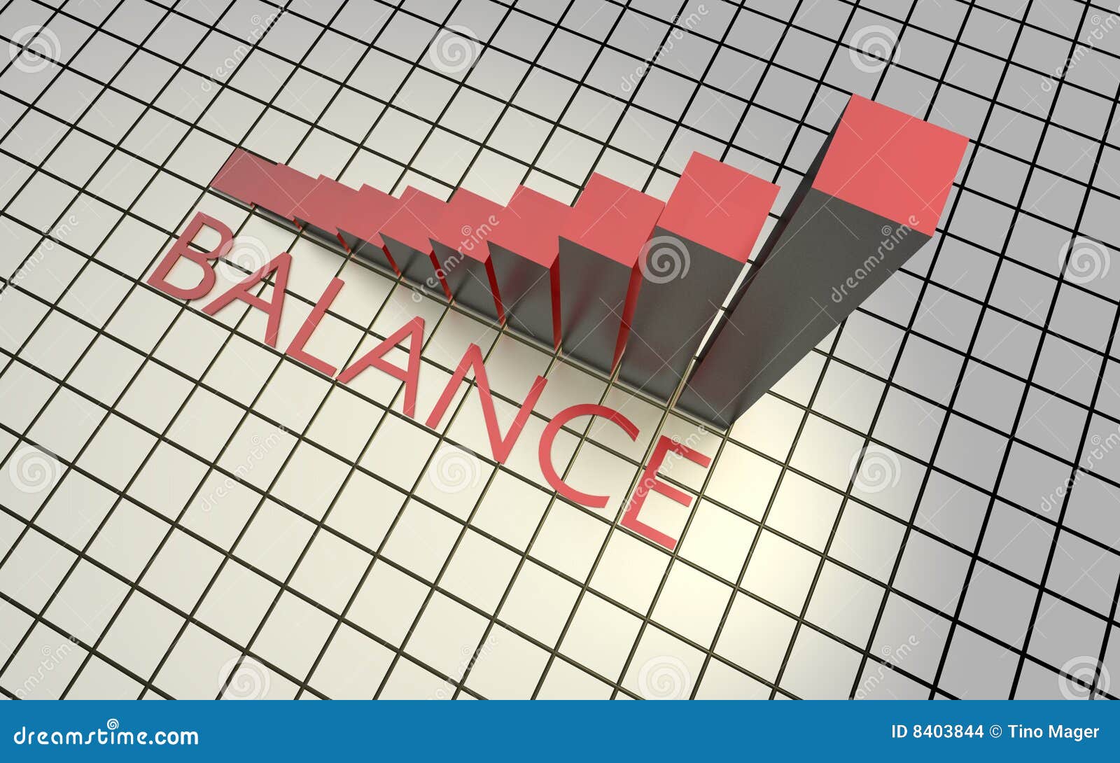 Balance success graph stock illustration. Illustration of info - 8403844