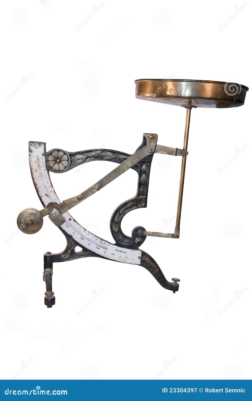 Vintage beam scale stock image. Image of measure, antique - 23304397