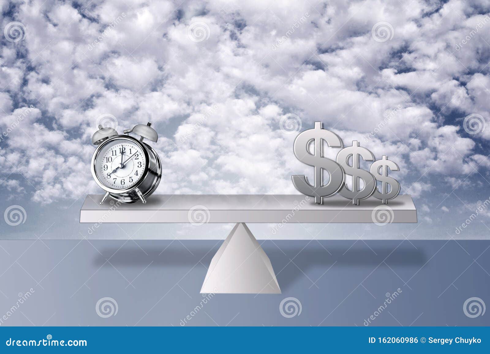 Balance Time and Money. Money and Time Balance Stock Photo - Image of ...