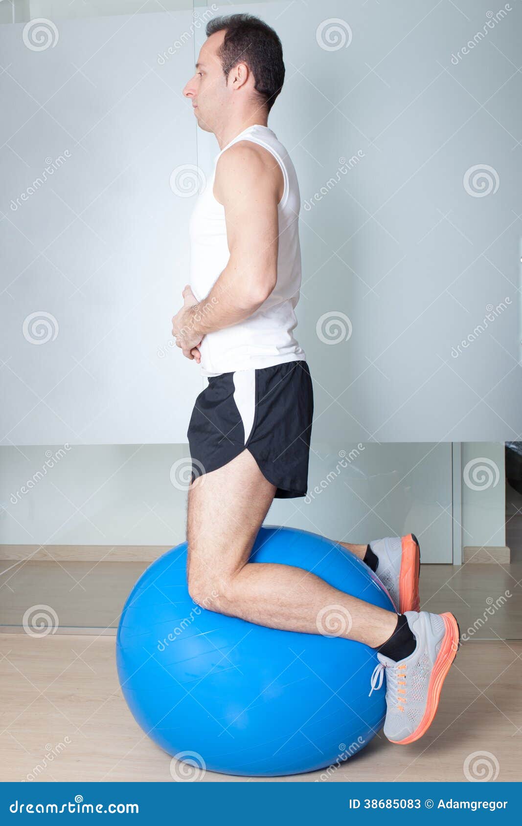 Balance training stock image. Image of sports, personal - 38685083