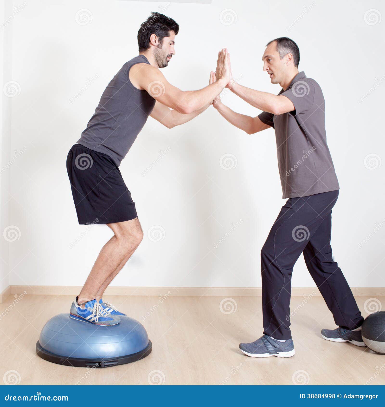 Balance training stock photo. Image of person, female - 38684998