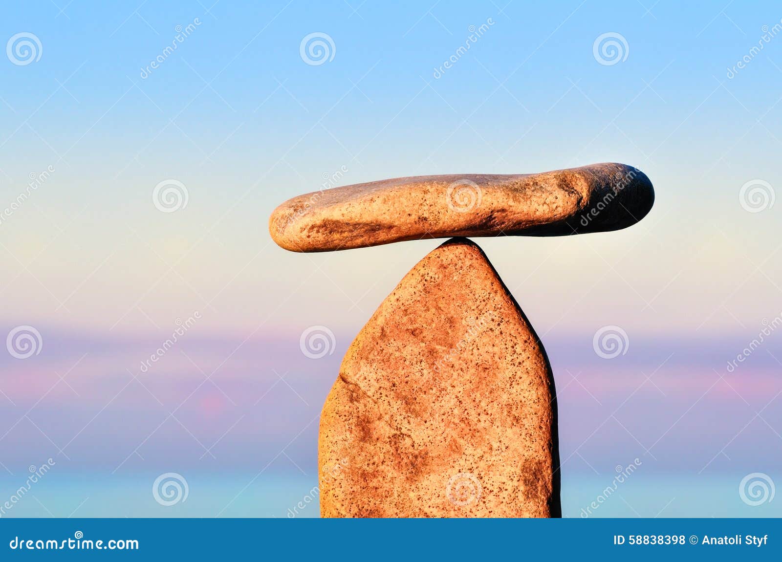 Balance of two stones stock photo. Image of group, balanced - 58838398