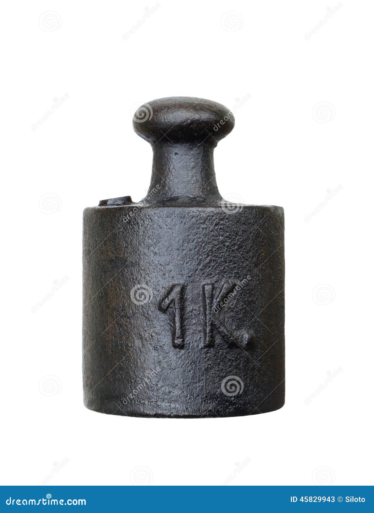 Balance Weight - One Kilogram Stock Image - Image of object, appliance ...