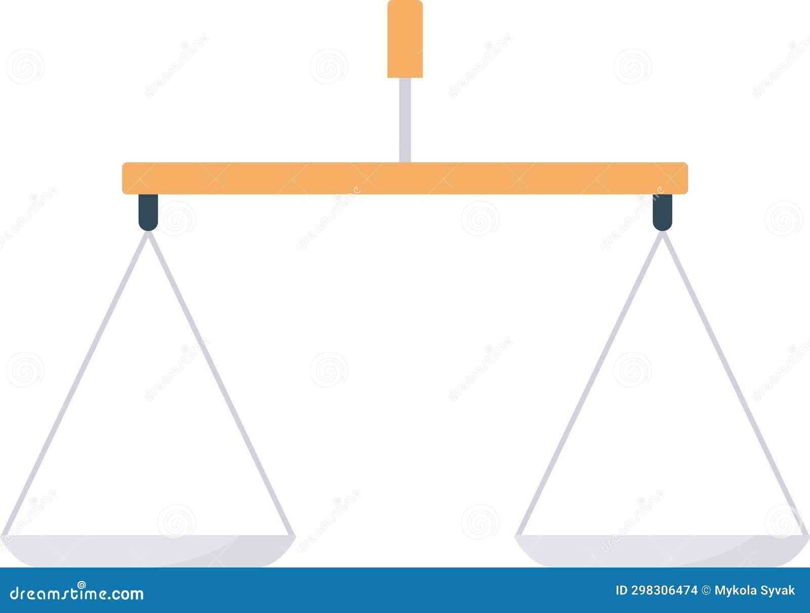 Balance Weighting Scale stock vector. Illustration of measure - 298306474