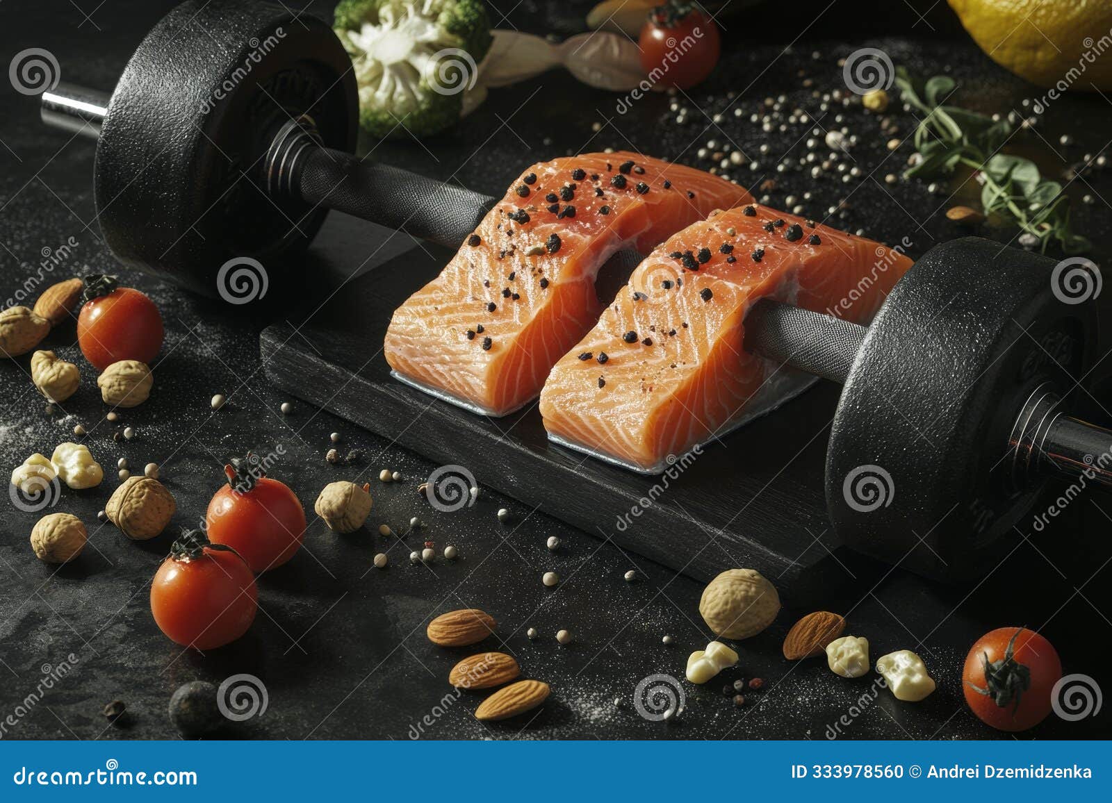 For a Balanced Diet, Choose a Variety of Fish, Vegetables, and Grains ...