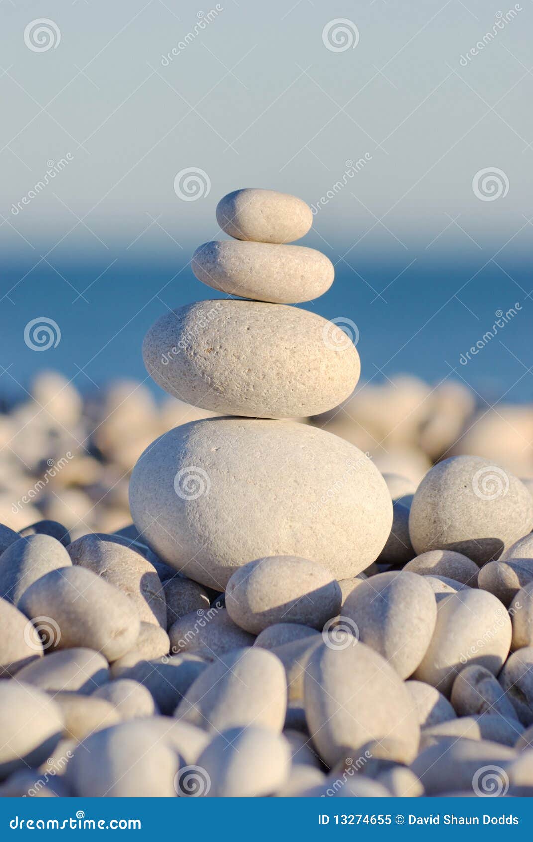 Balanced Pebbles on Seashore Stock Image - Image of beach, calm: 13274655